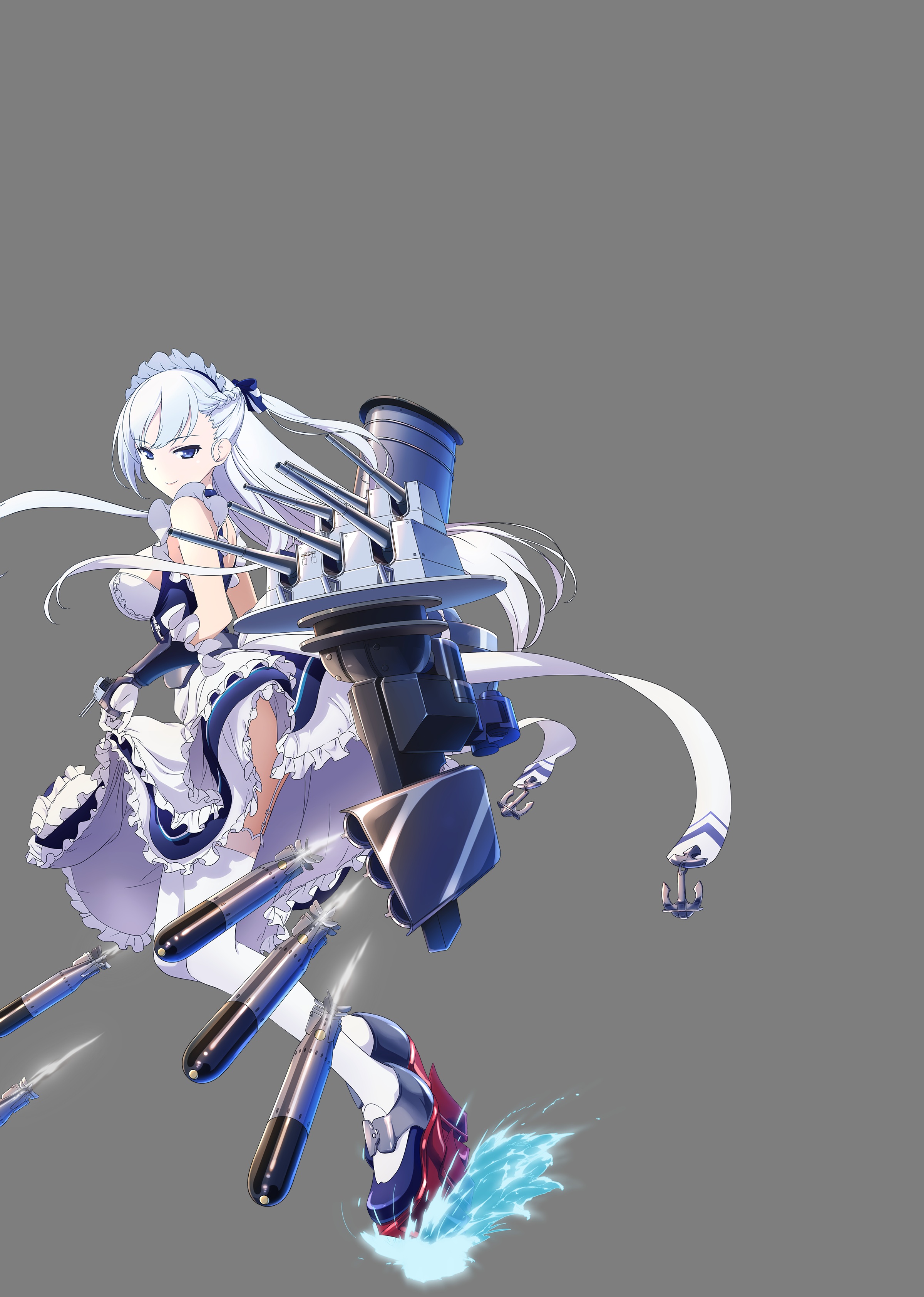 azur lane belfast (azur lane) heels maid skirt lift tagme transparent ...