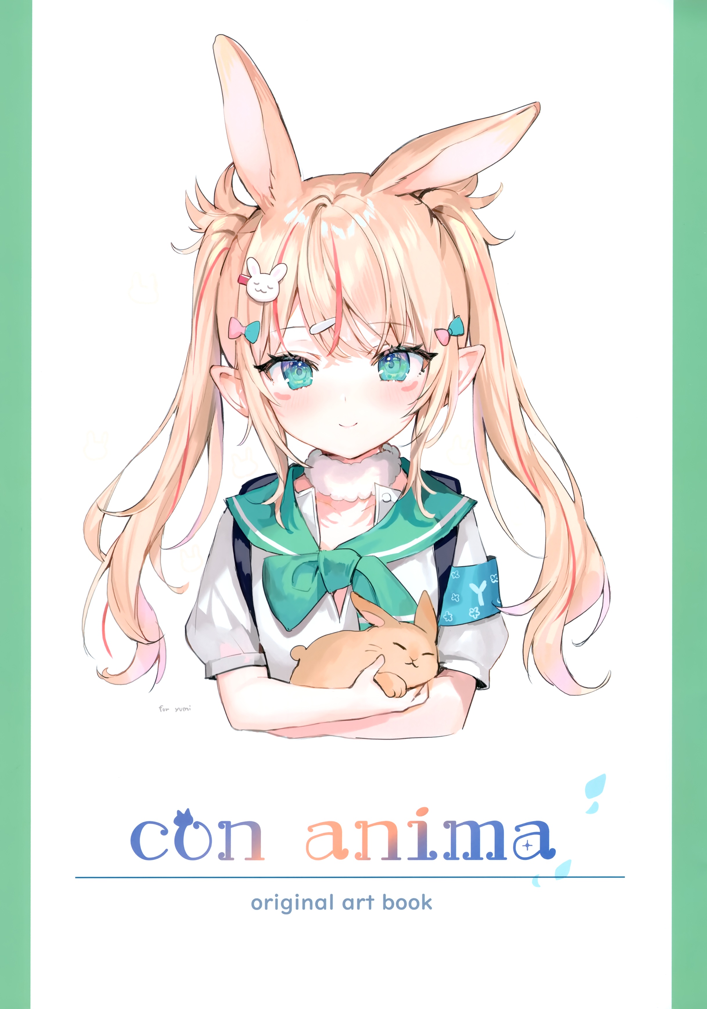 sashimi necoya momoko (momopoco) animal ears bunny ears seifuku ...