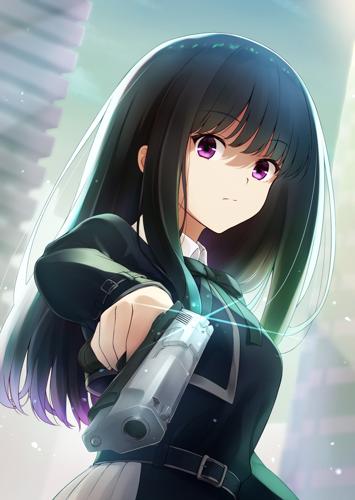 tohoho (hoshinoyami) lycoris recoil inoue takina gun seifuku | #1081827 ...