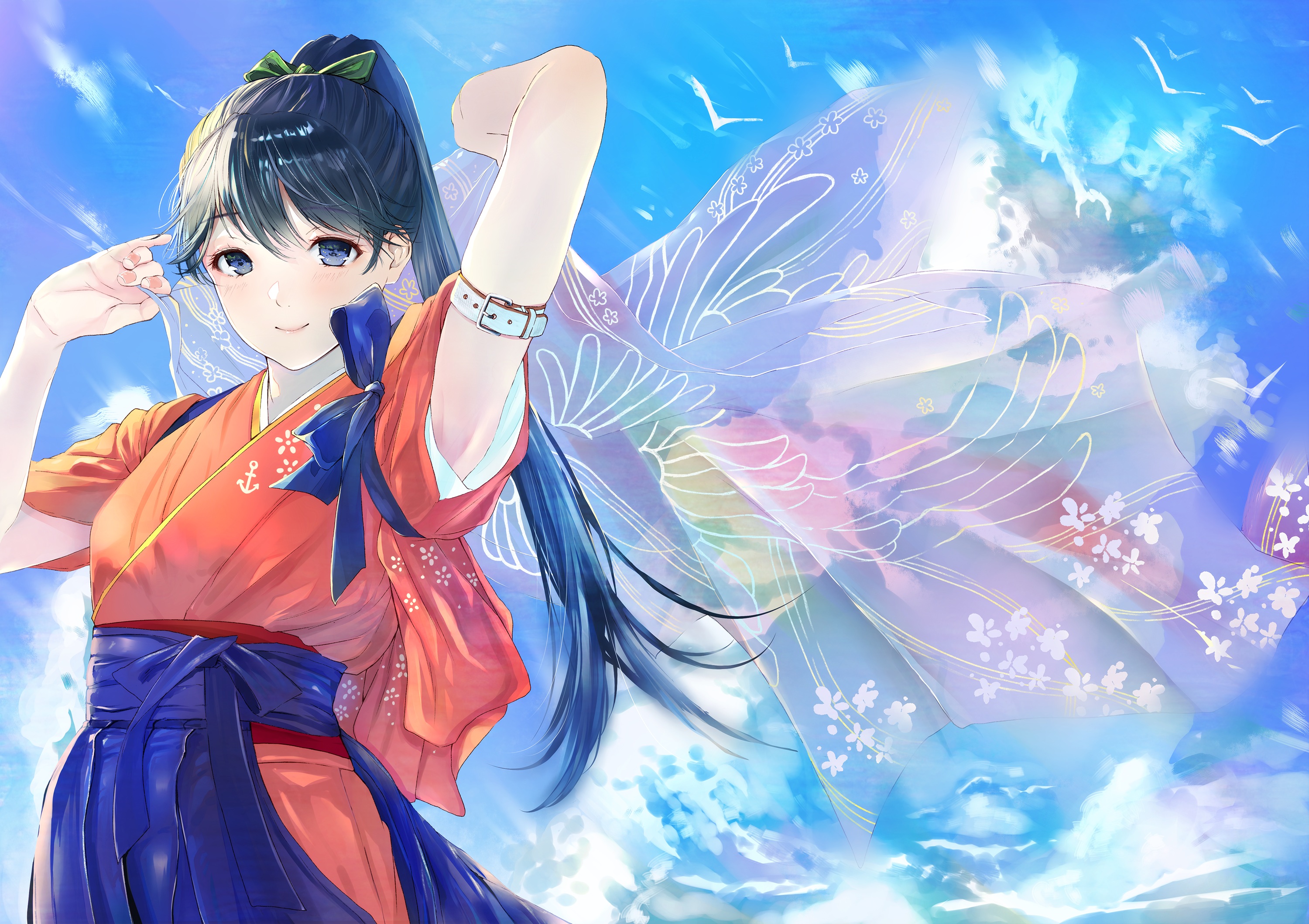 magai akashi kantai collection houshou (kancolle) japanese clothes ...