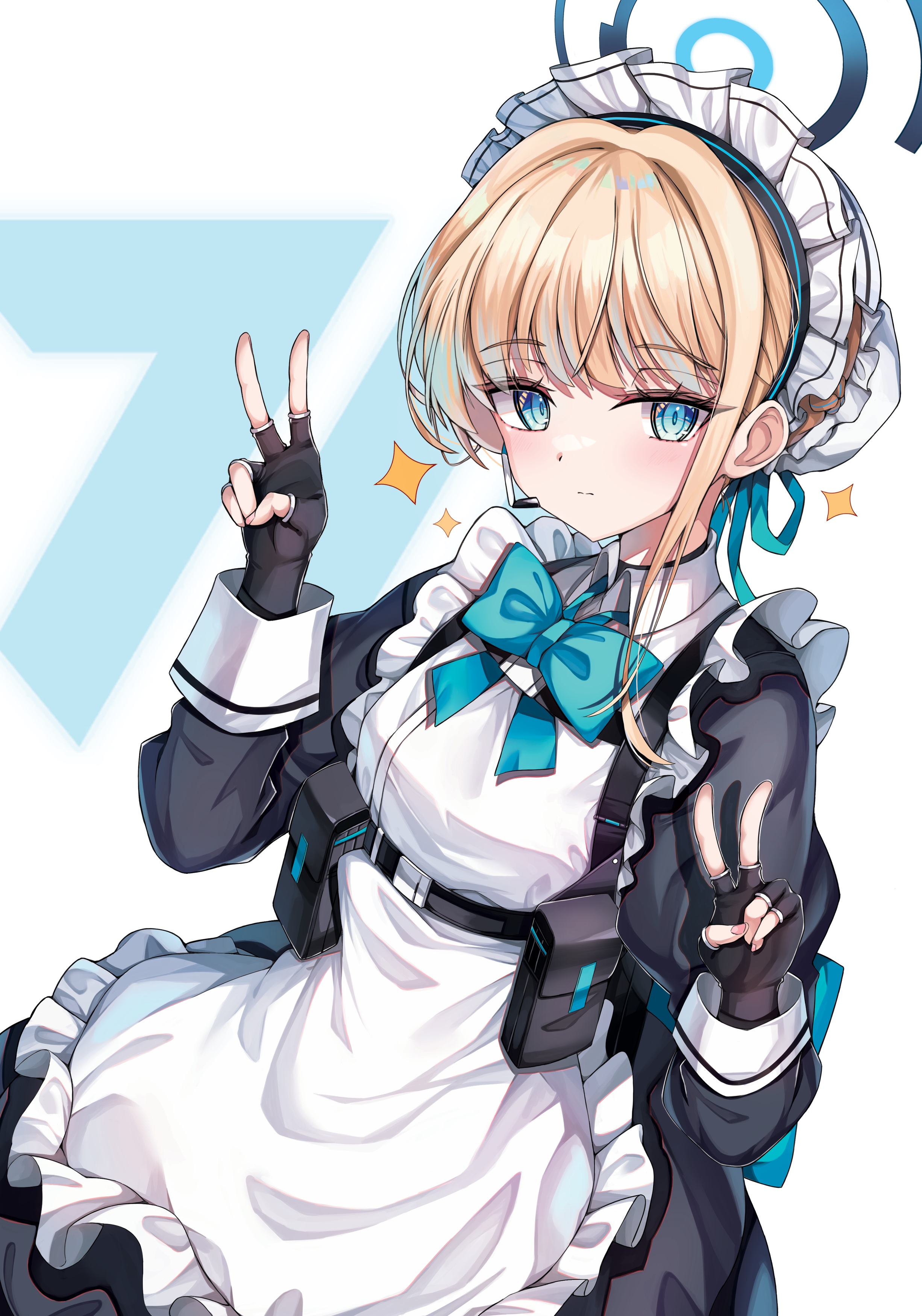 alter (kxk7357) blue archive asuma toki angel maid | #1066844 | yande.re