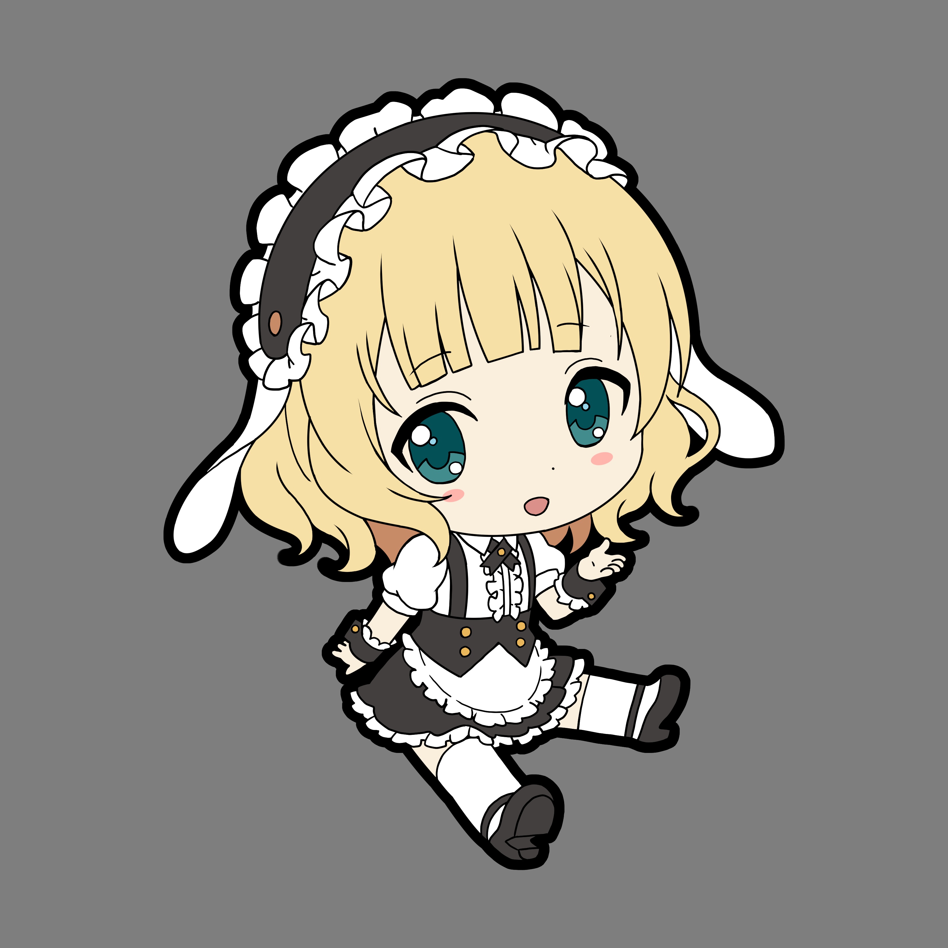 gochuumon wa usagi desu ka? kirima sharo animal ears bunny ears chibi ...
