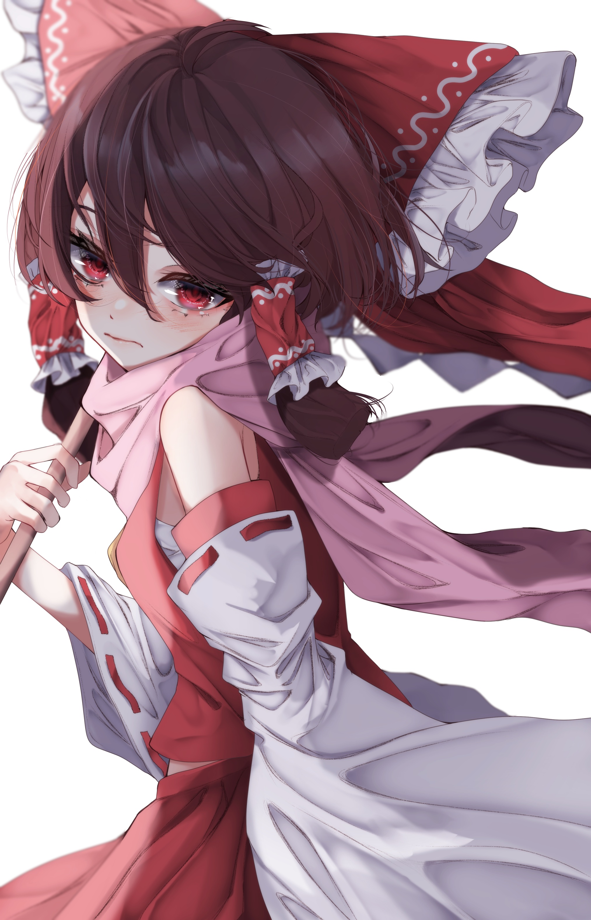 tsune (tune) touhou hakurei reimu miko sarashi | #885006 | yande.re