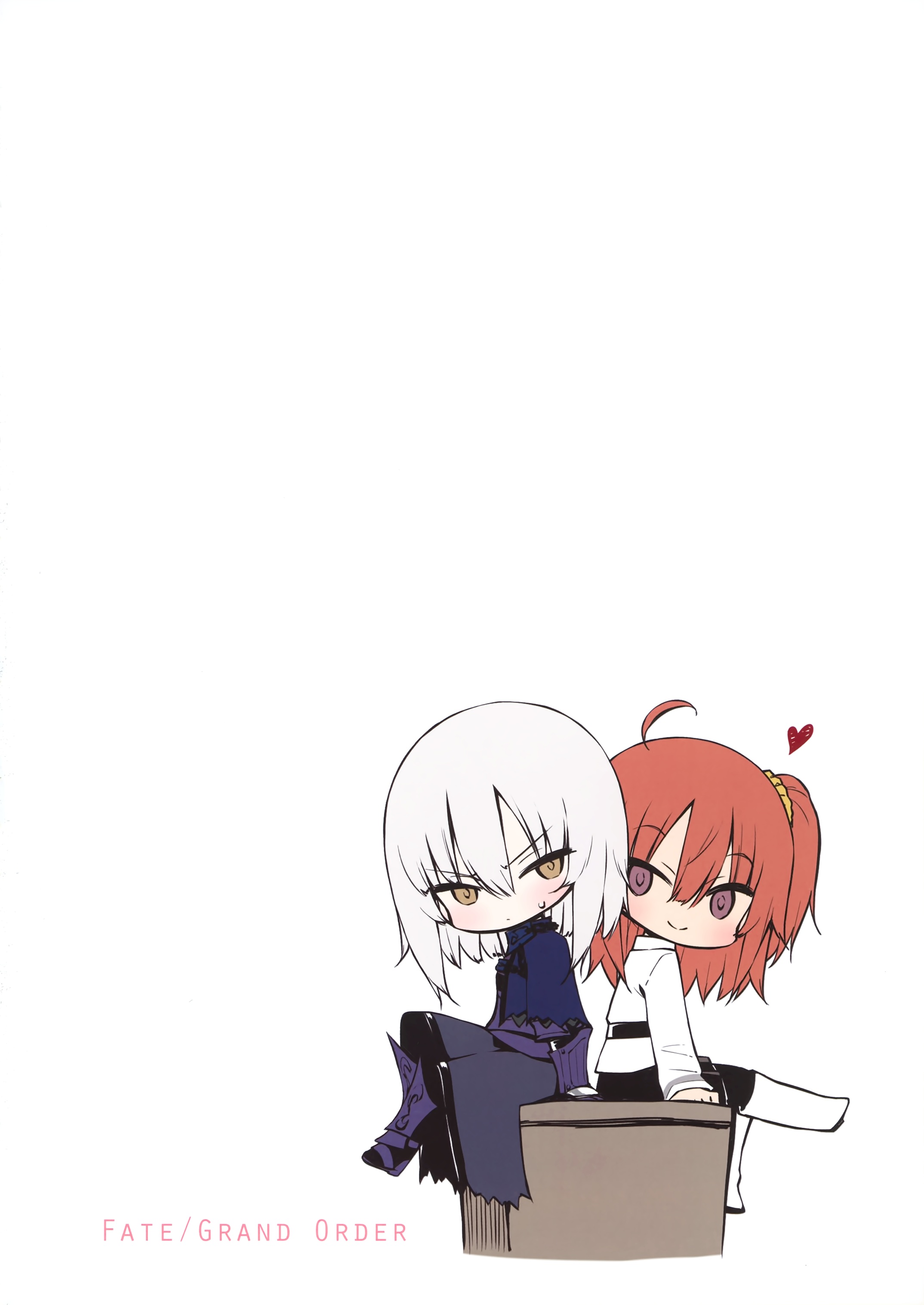 hamachon fate/grand order fujimaru ritsuka (female) jeanne d'arc jeanne ...