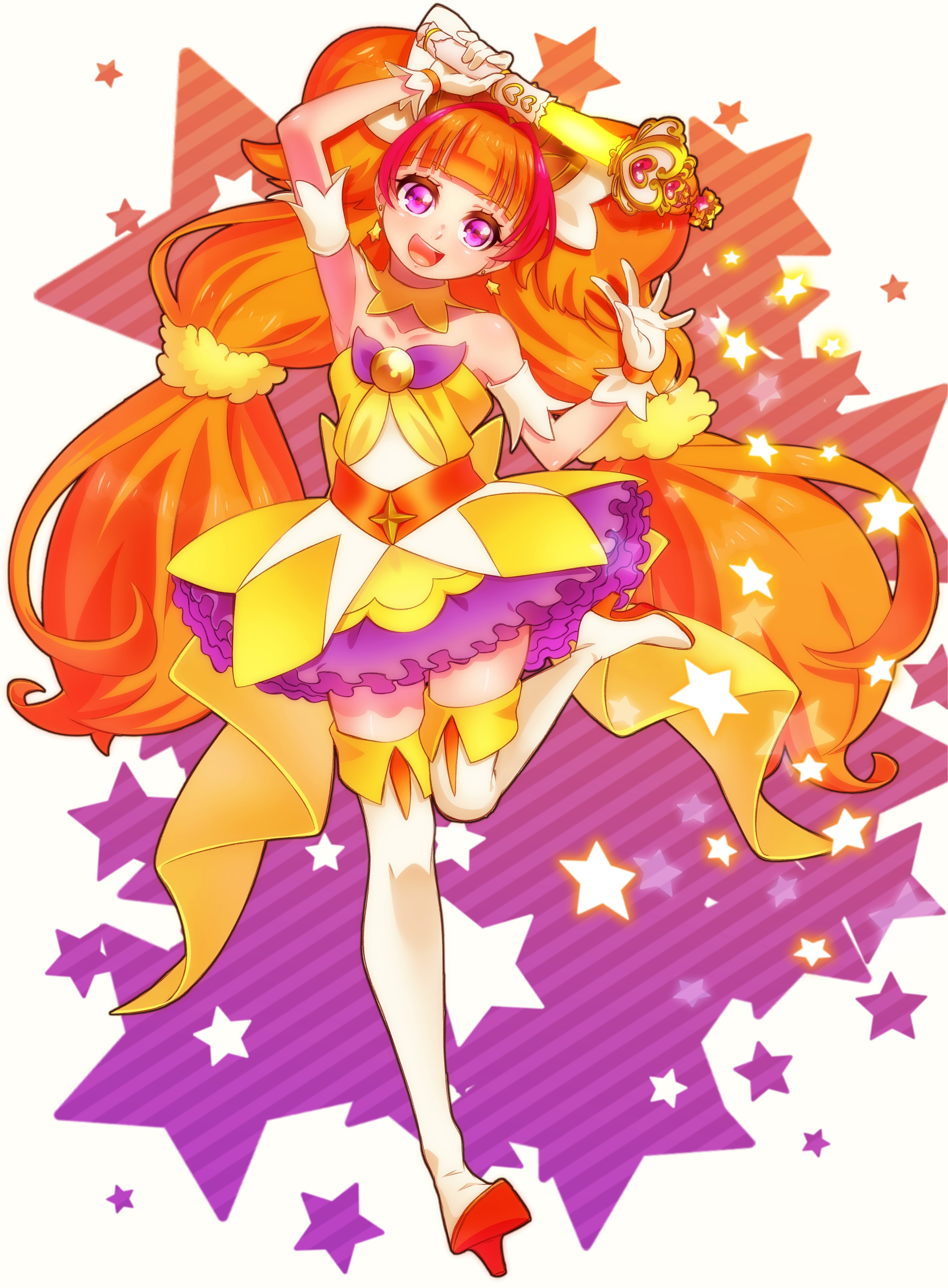 yupiteru go! princess pretty cure pretty cure amanogawa kirara dress ...