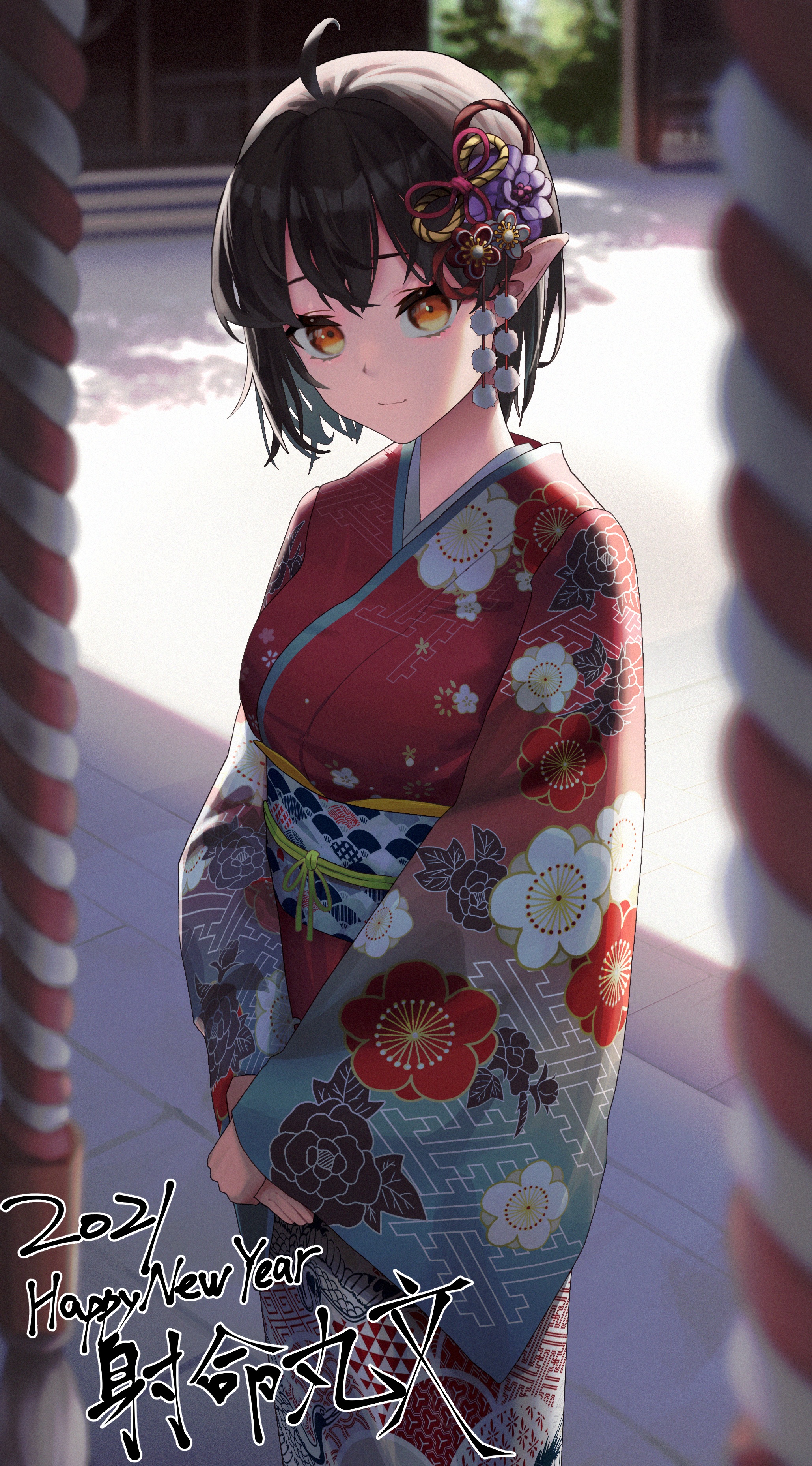 aya (lezon) touhou shameimaru aya kimono pointy ears | #725068 | yande.re