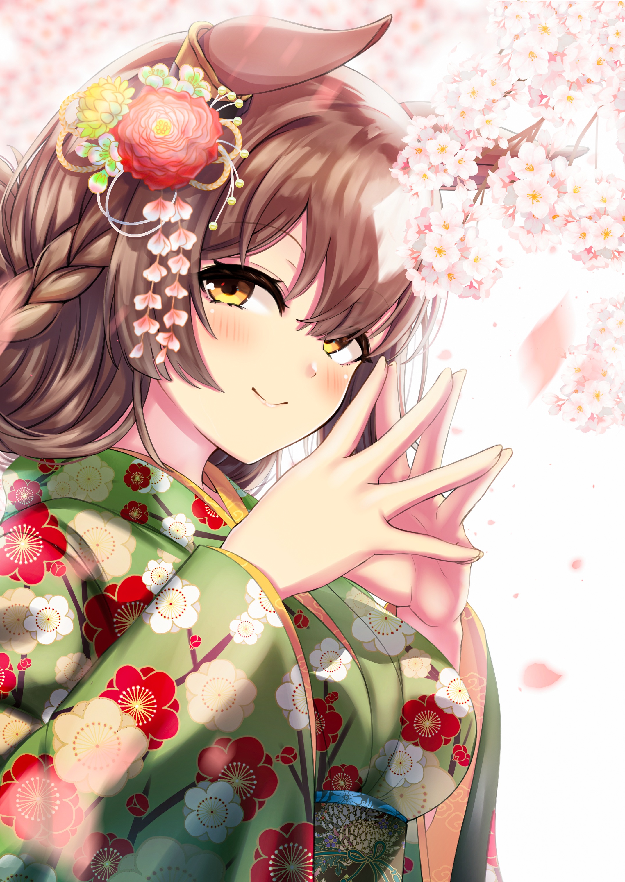 herohero illust uma musume pretty derby satono diamond (umamusume ...