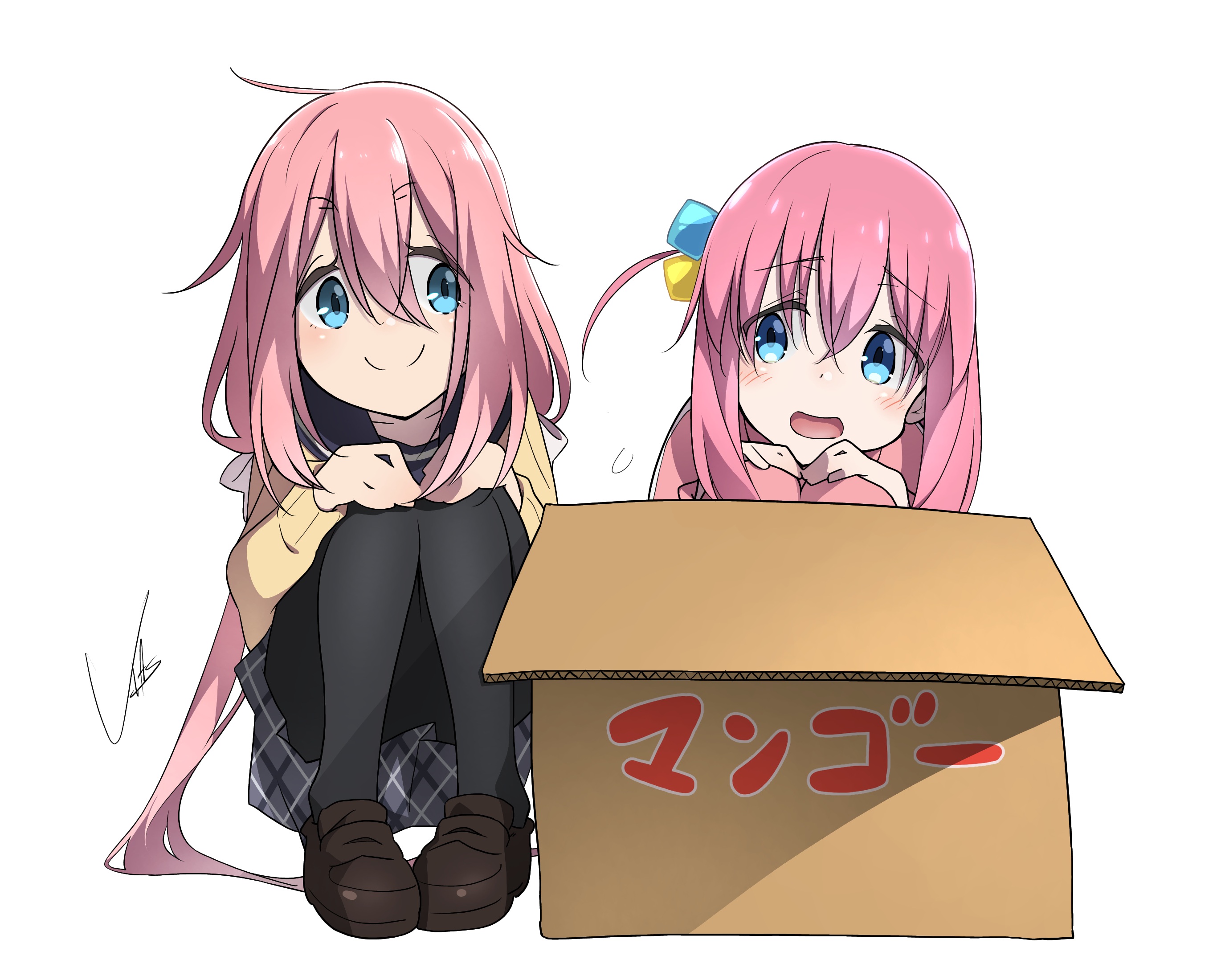 yasu bocchi the rock! yurucamp gotou hitori kagamihara nadeshiko ...