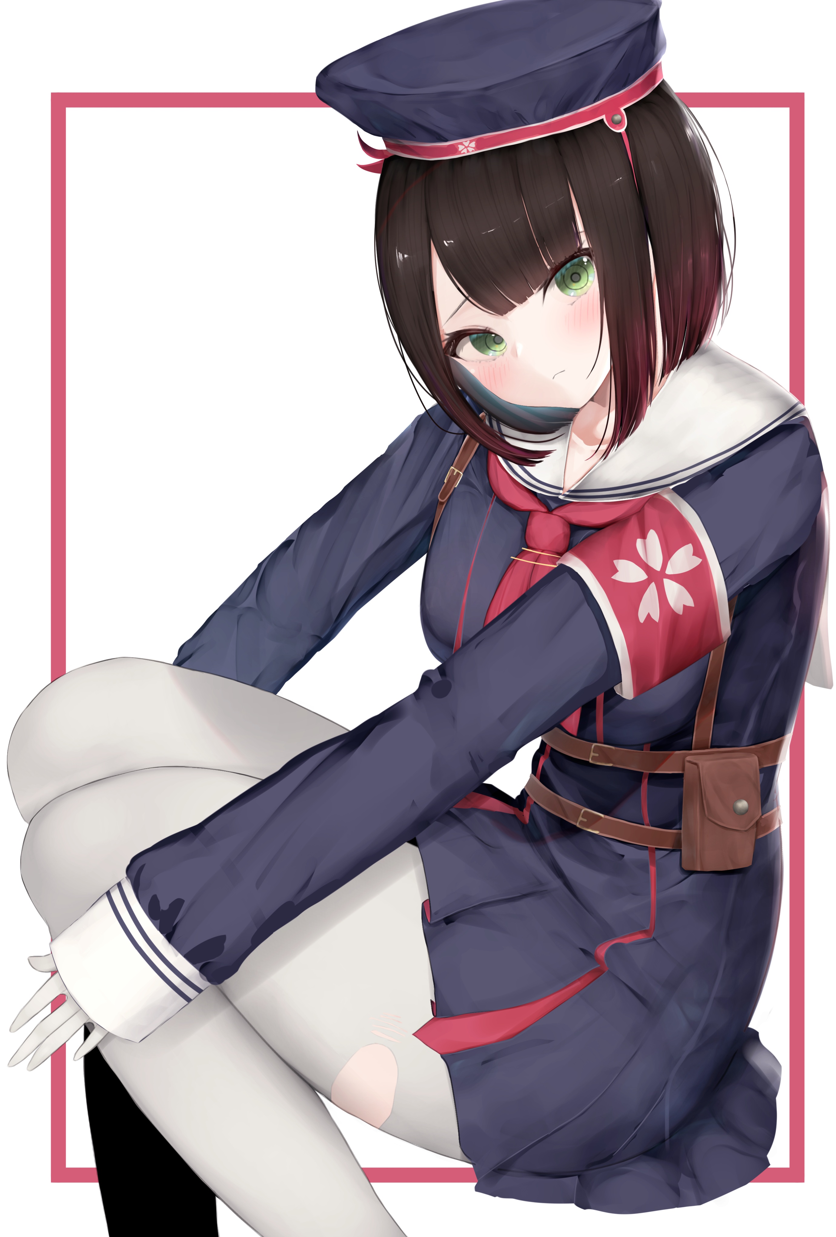 mo (mainiti omoti) girls frontline type 4 (girls frontline) pantyhose ...