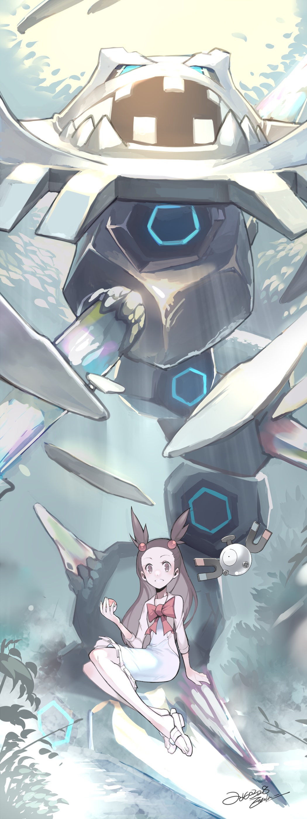 ege pokemon magnemite mikan (pokemon) steelix dress | #364571 | yande.re