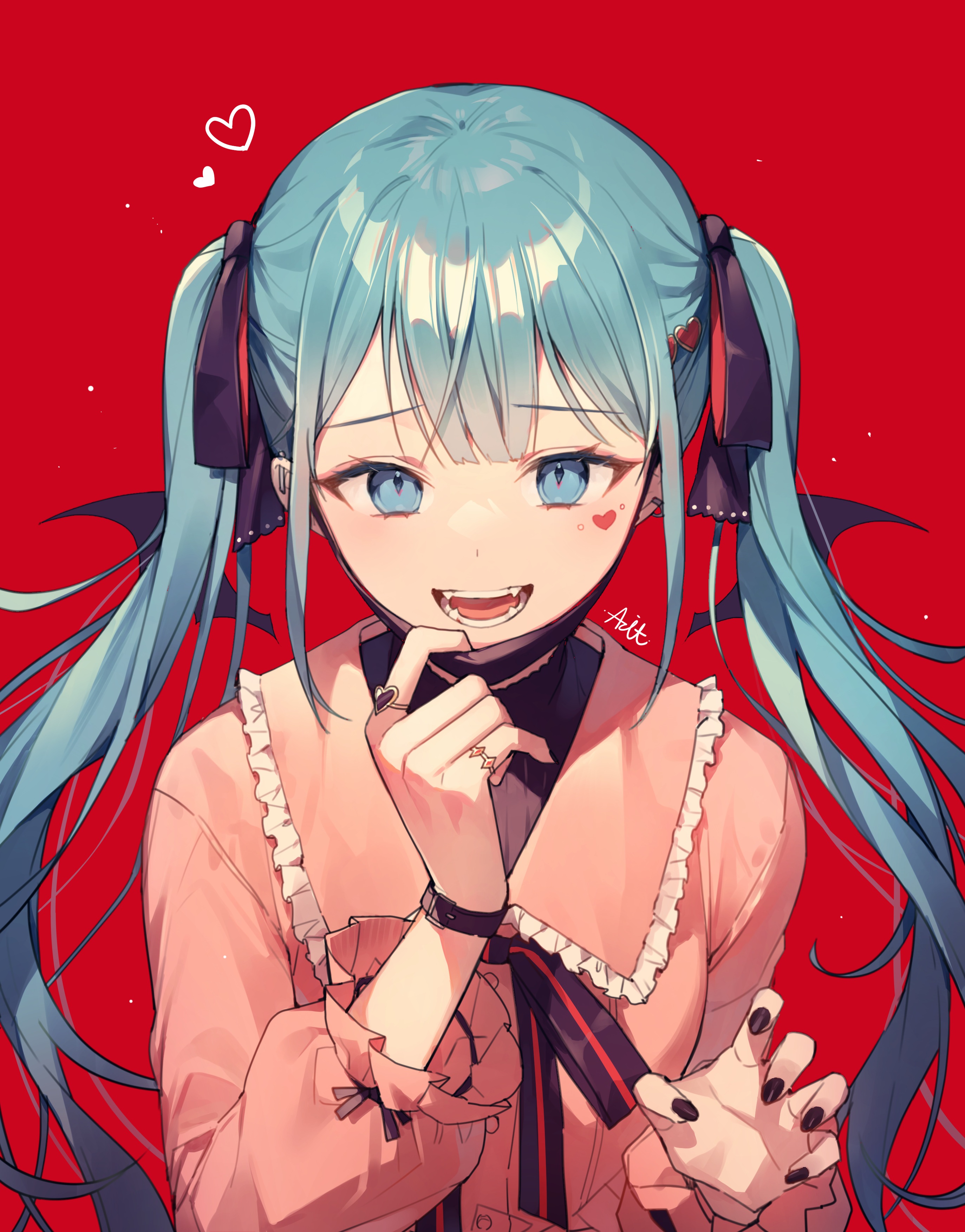 azit (down) vampire (vocaloid) vocaloid hatsune miku wings | #807460 ...