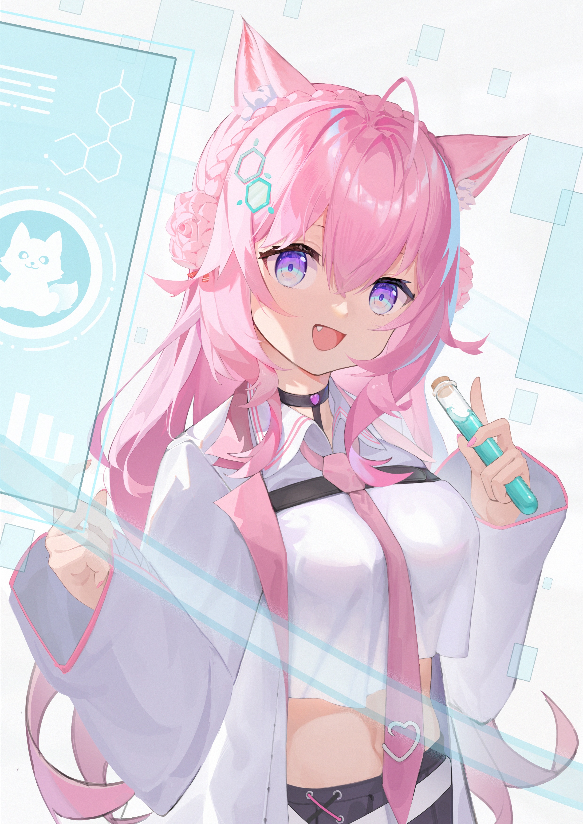 oiru (fattyoils) hololive hakui koyori animal ears | #906112 | yande.re