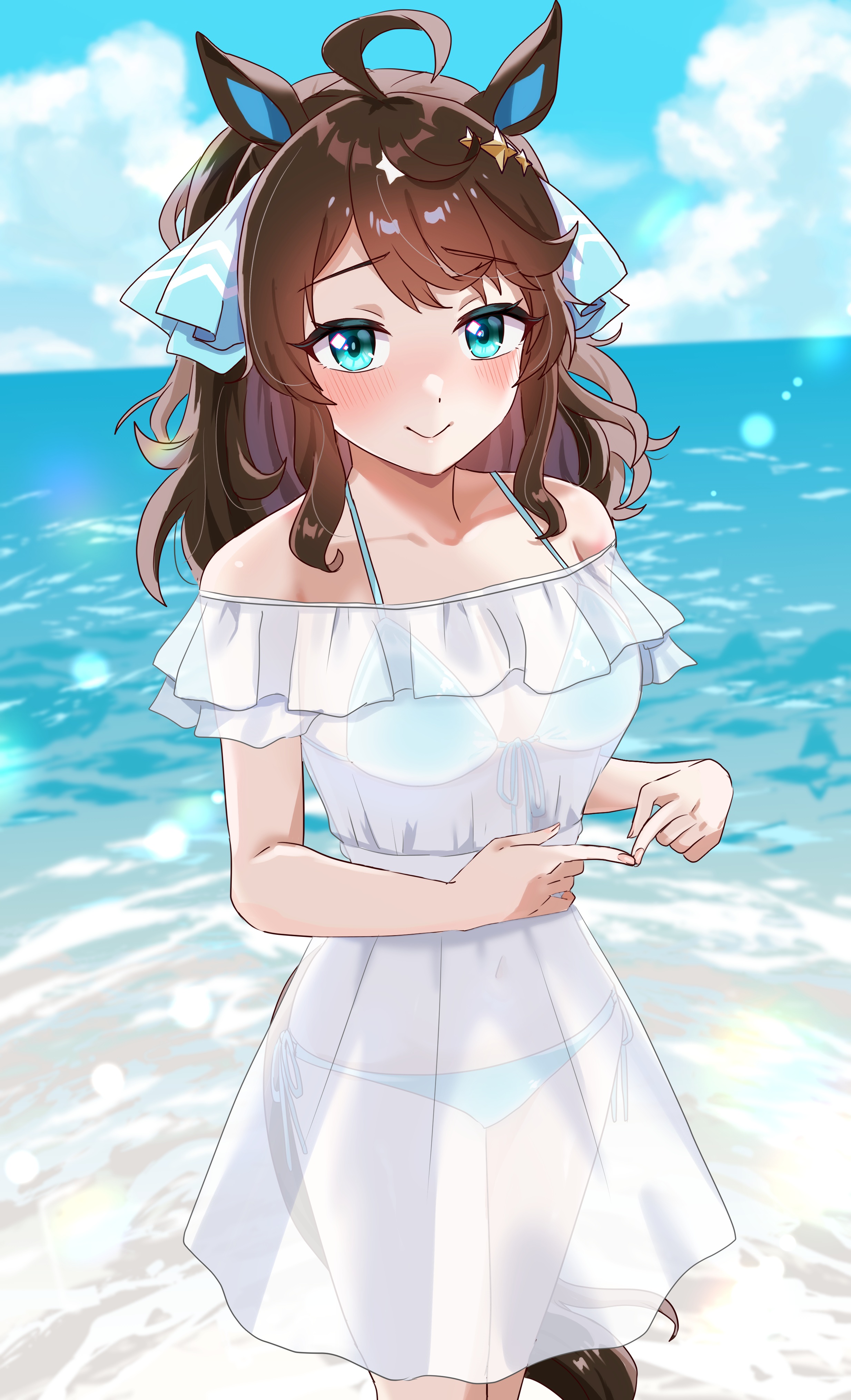 hitomeo402 uma musume pretty derby daring tact (umamusume) animal ears ...