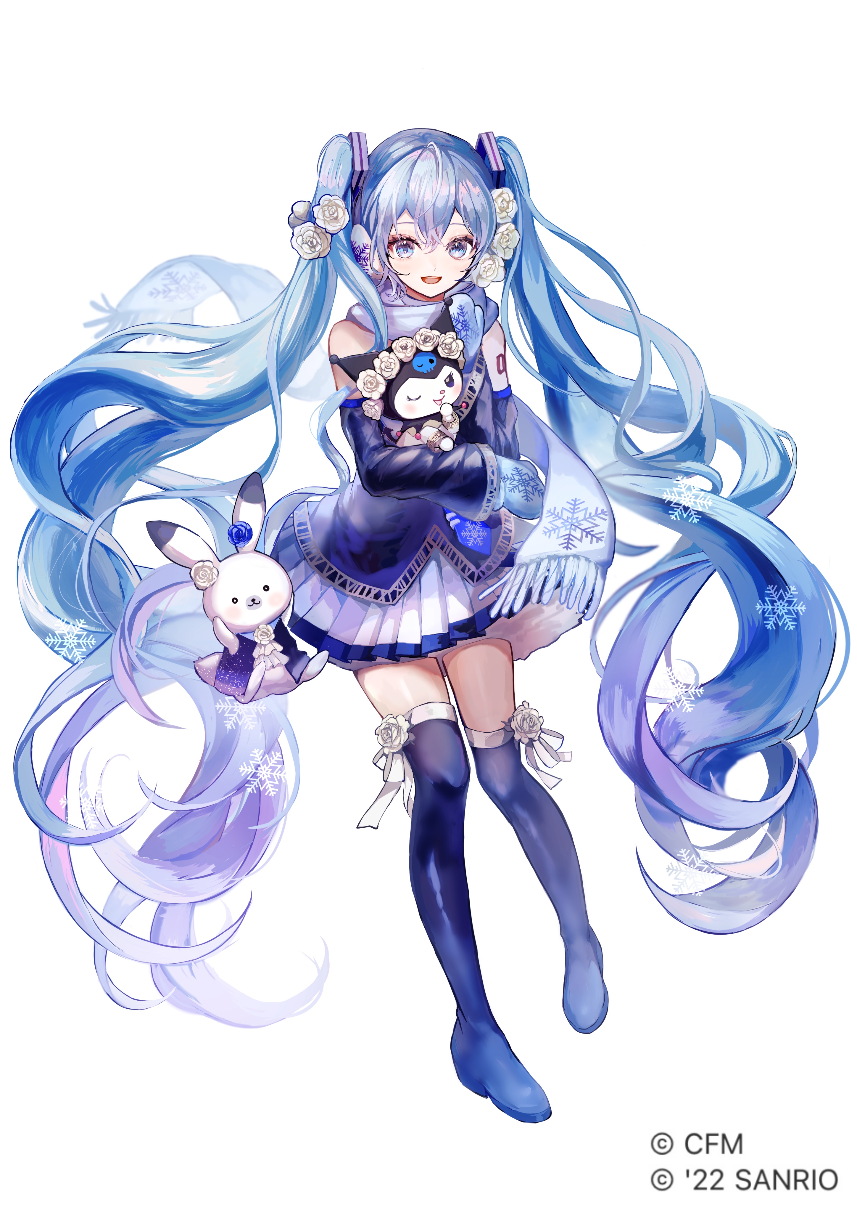 pipi (hana no orchestra) sanrio vocaloid hatsune miku kuromi (sanrio ...