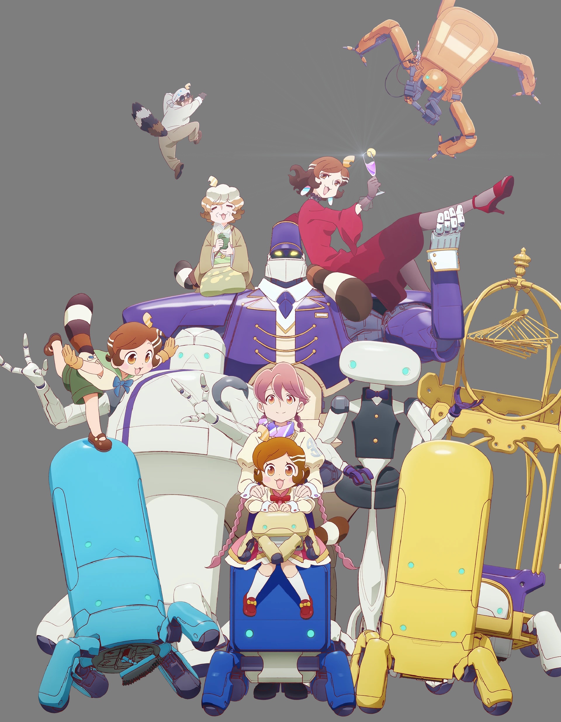 apocalypse hotel bumbuko captain avior doorman robot dr. becrux ...