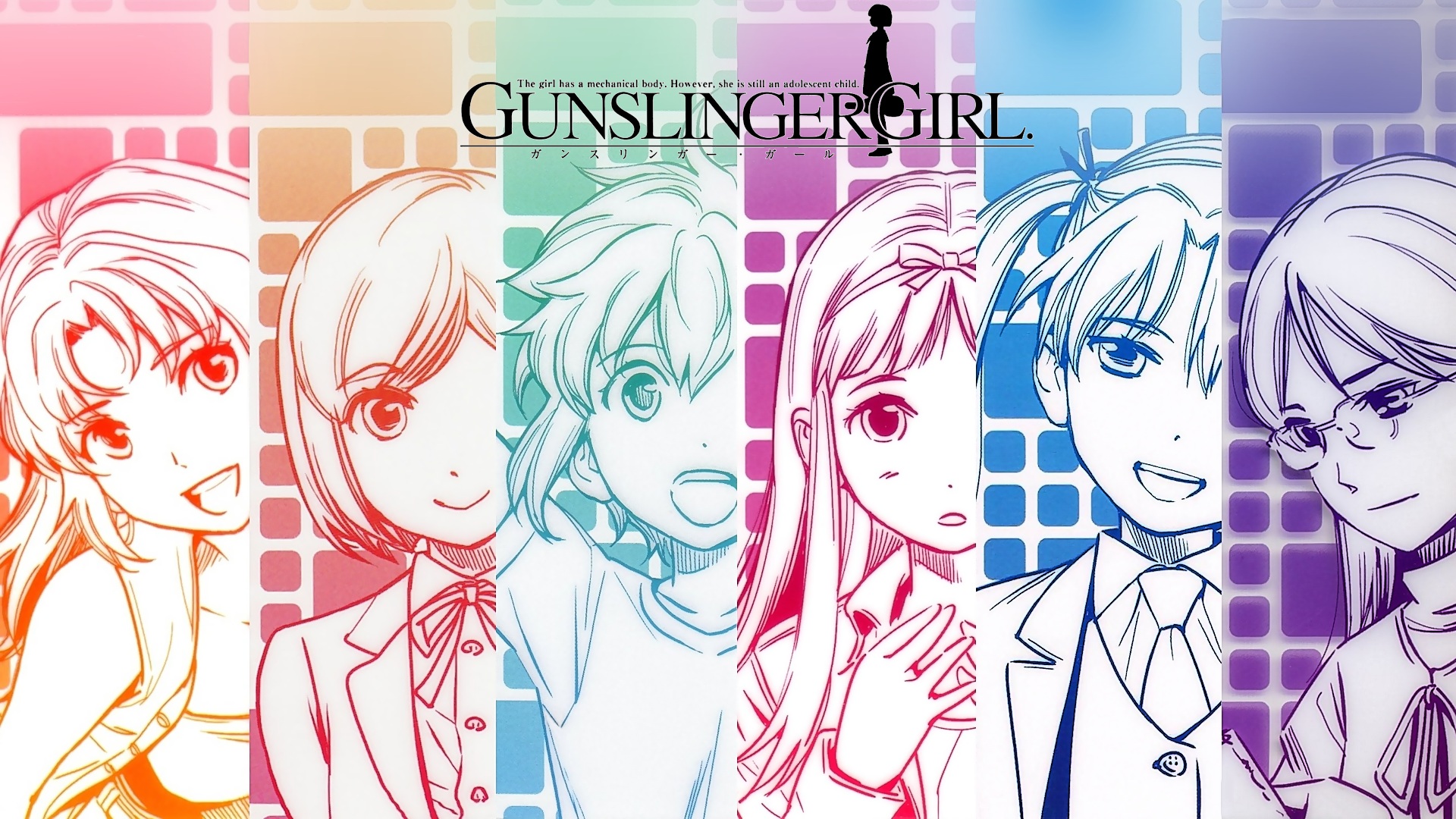 aida yuu gunslinger girl angelica claes henrietta (gunslinger girl ...