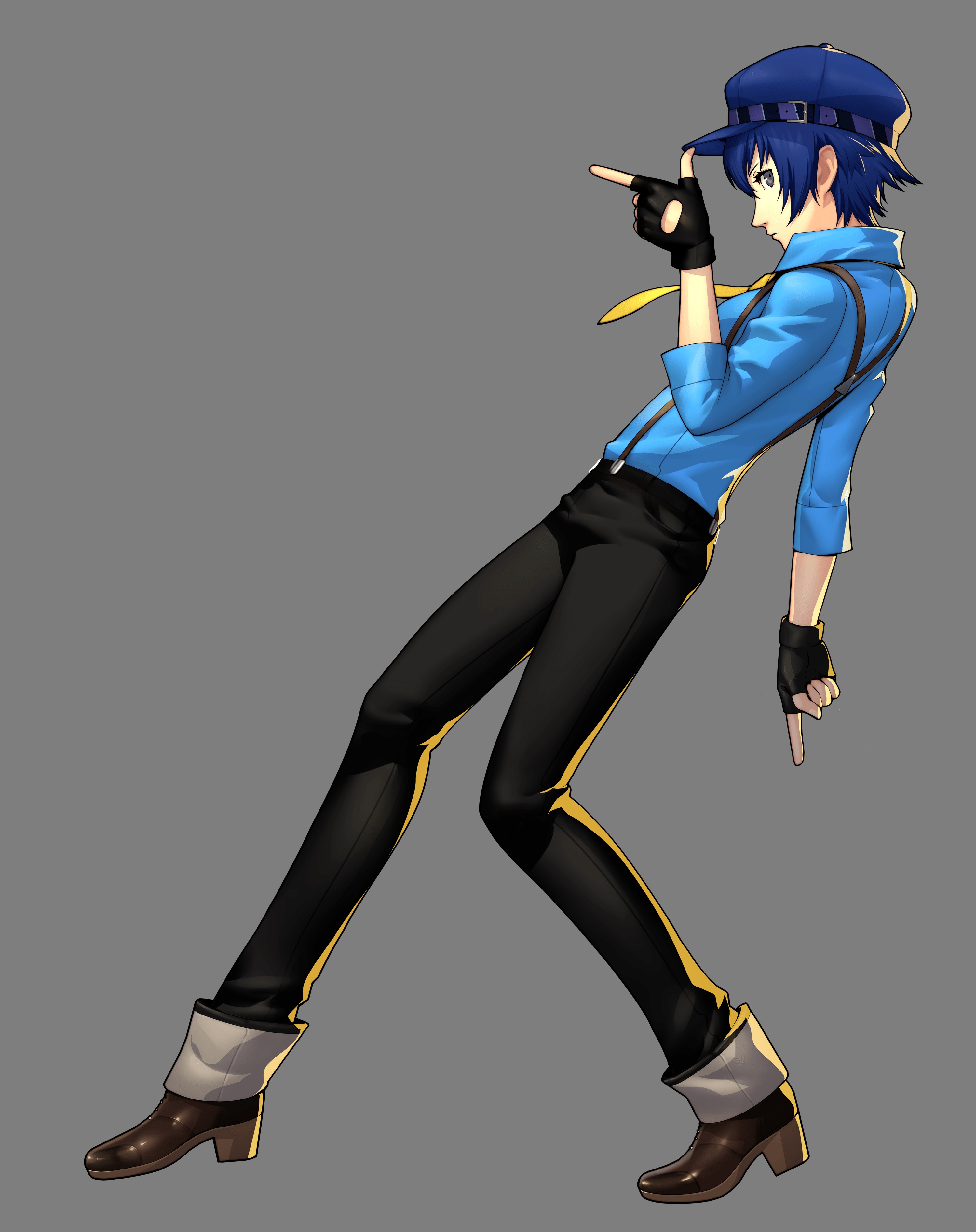 megaten persona persona 4 persona 4: dancing all night shirogane naoto ...