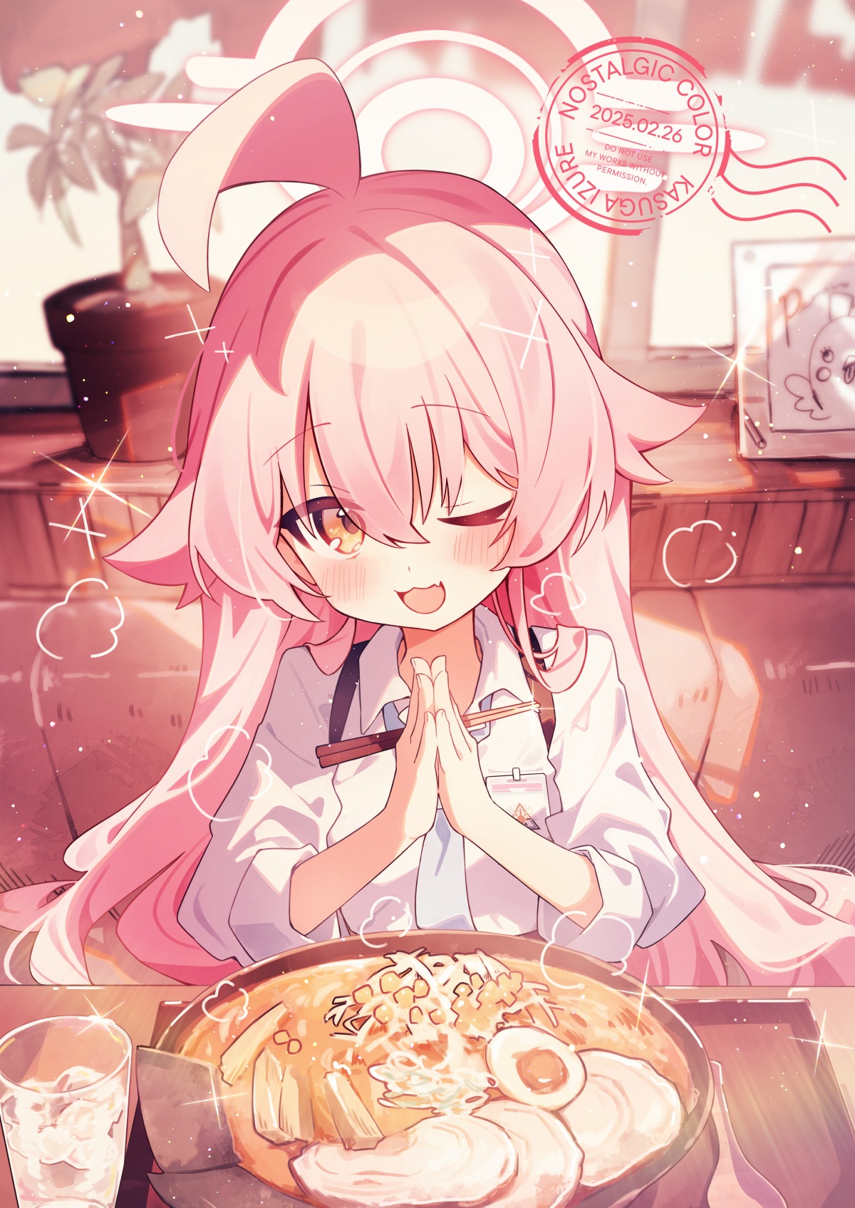 kasuga izure blue archive takanashi hoshino halo official watermark ...