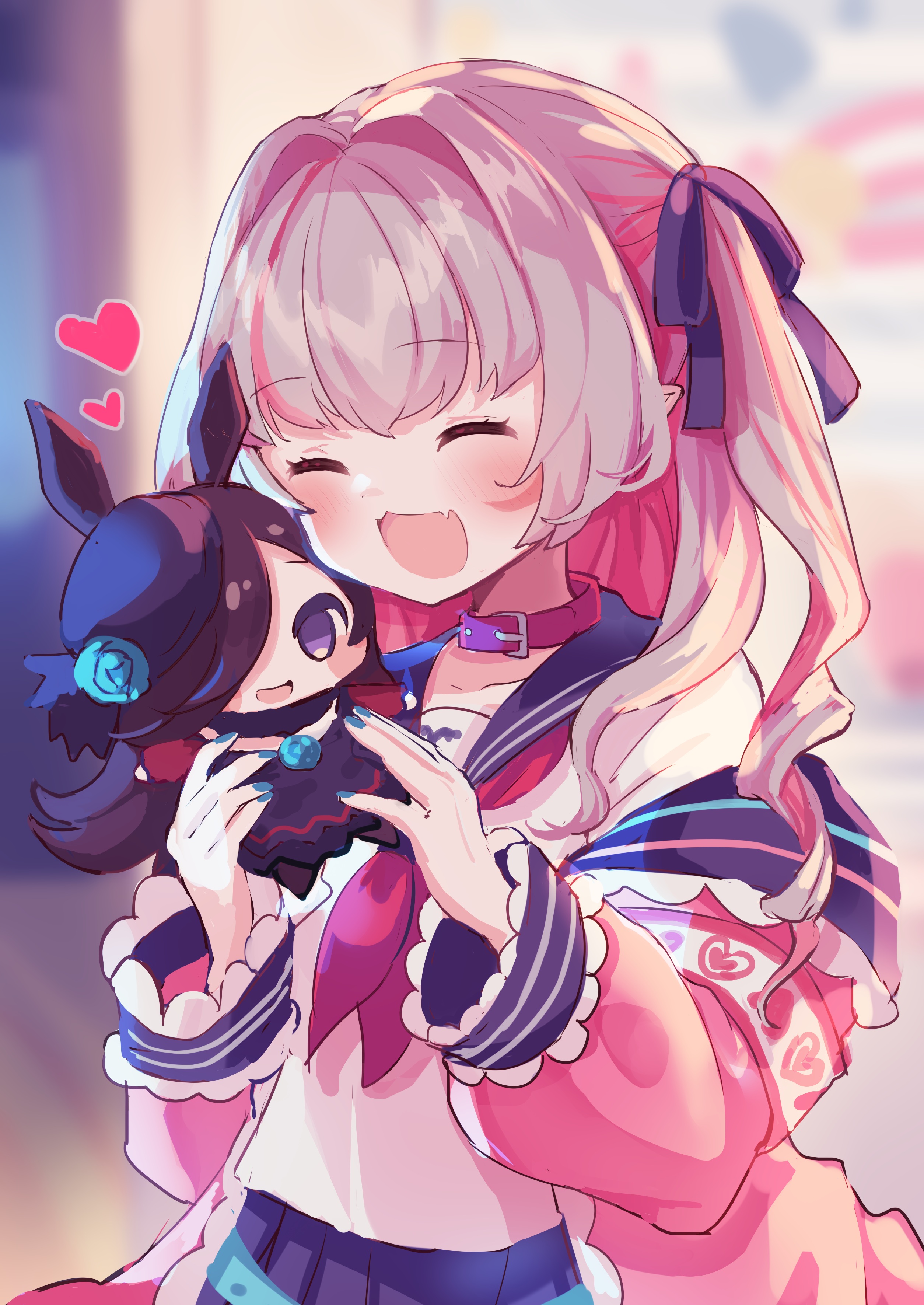 karunabaru nijisanji uma musume pretty derby makaino ririmu rice shower ...