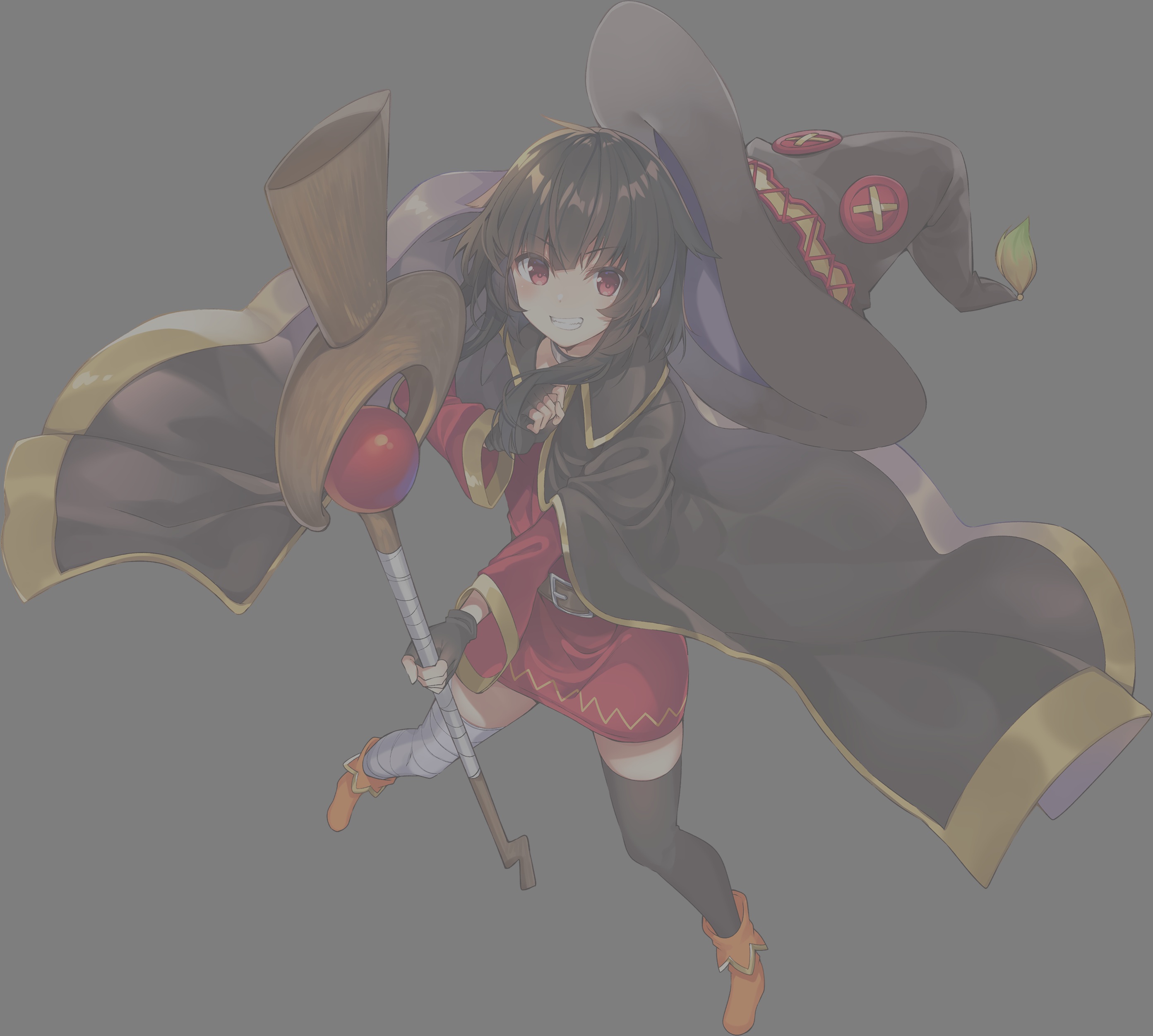 mishima kurone kono subarashii sekai ni shukufuku wo! megumin bandages ...