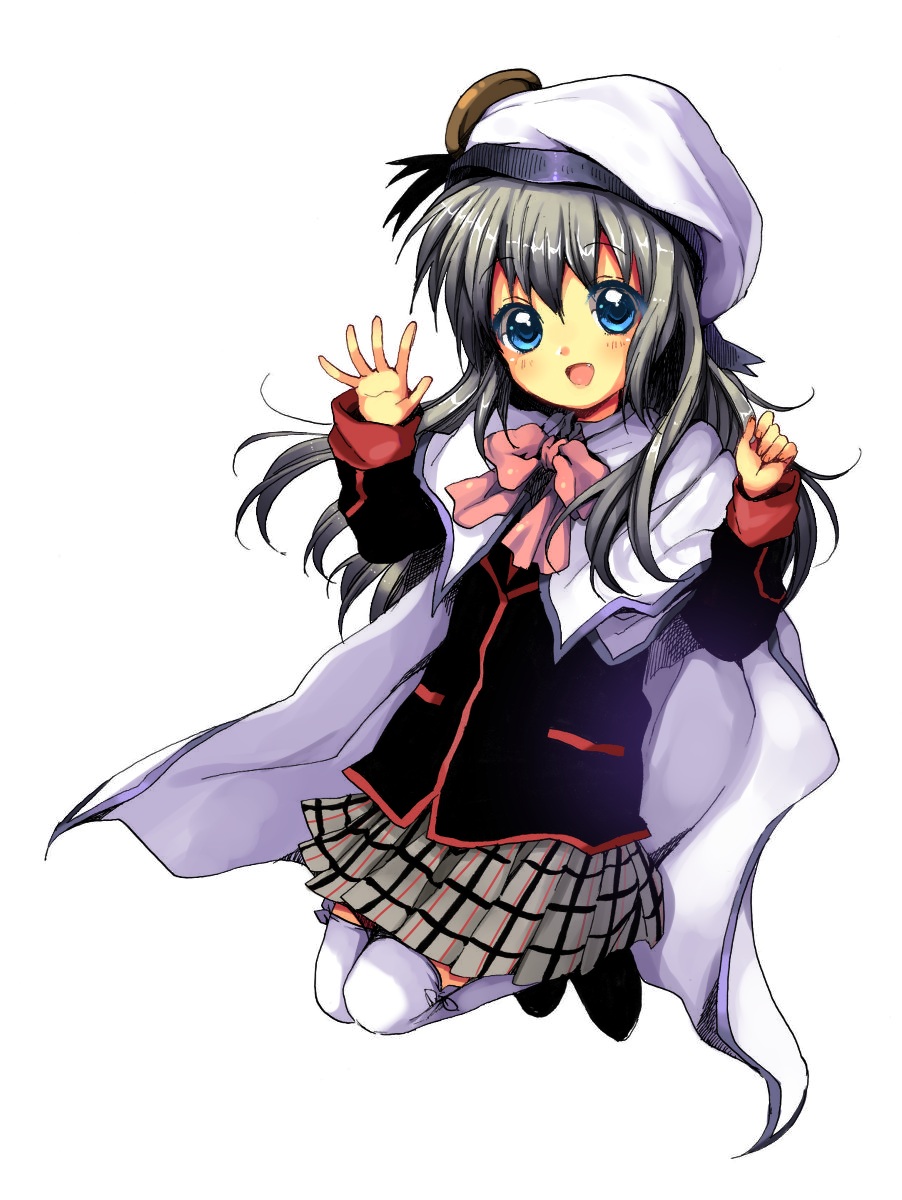 namori little busters! noumi kudryavka seifuku thighhighs | #167356 ...