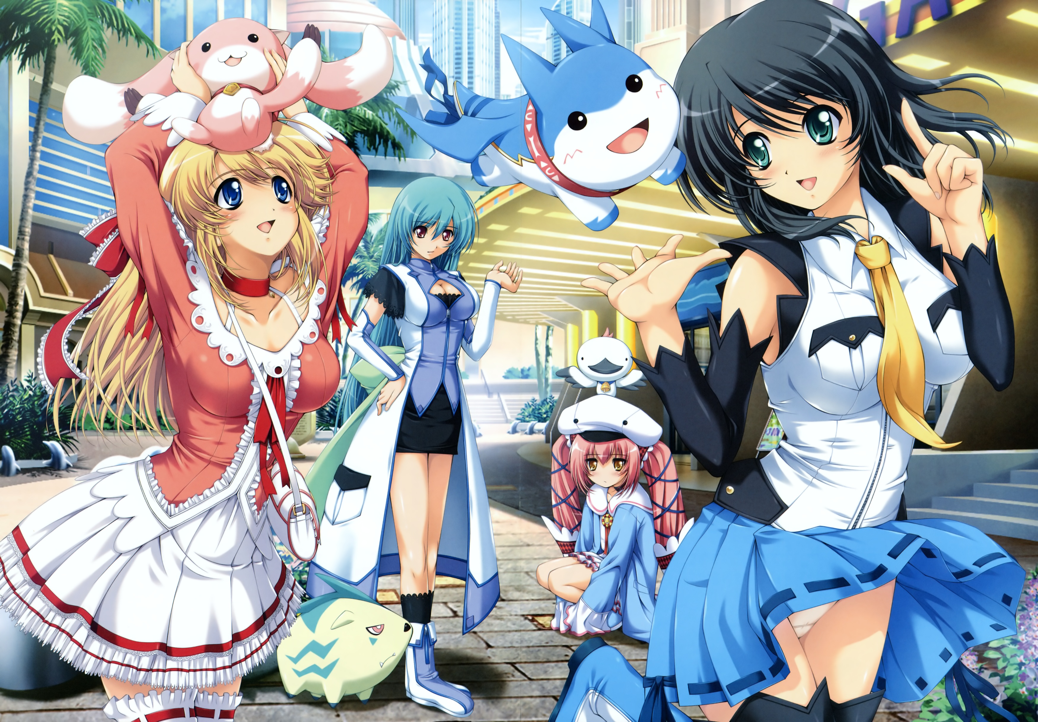 escu:de mizunezumi otome renshin prister ahiruru meirin mashiro ranka ...