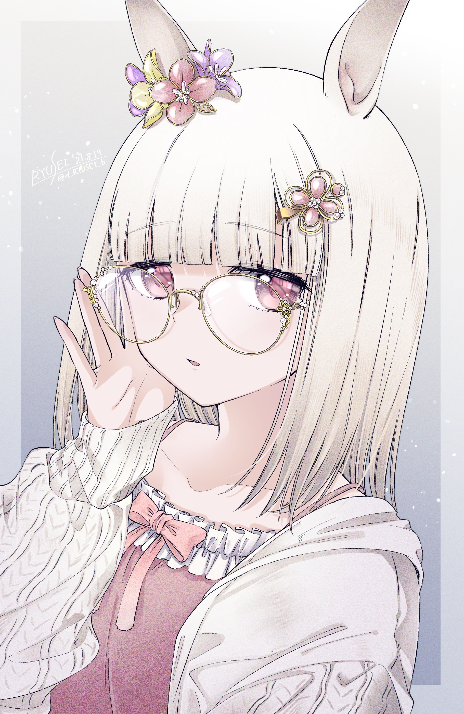 ryusei uma musume pretty derby happy meek (umamusume) animal ears ...