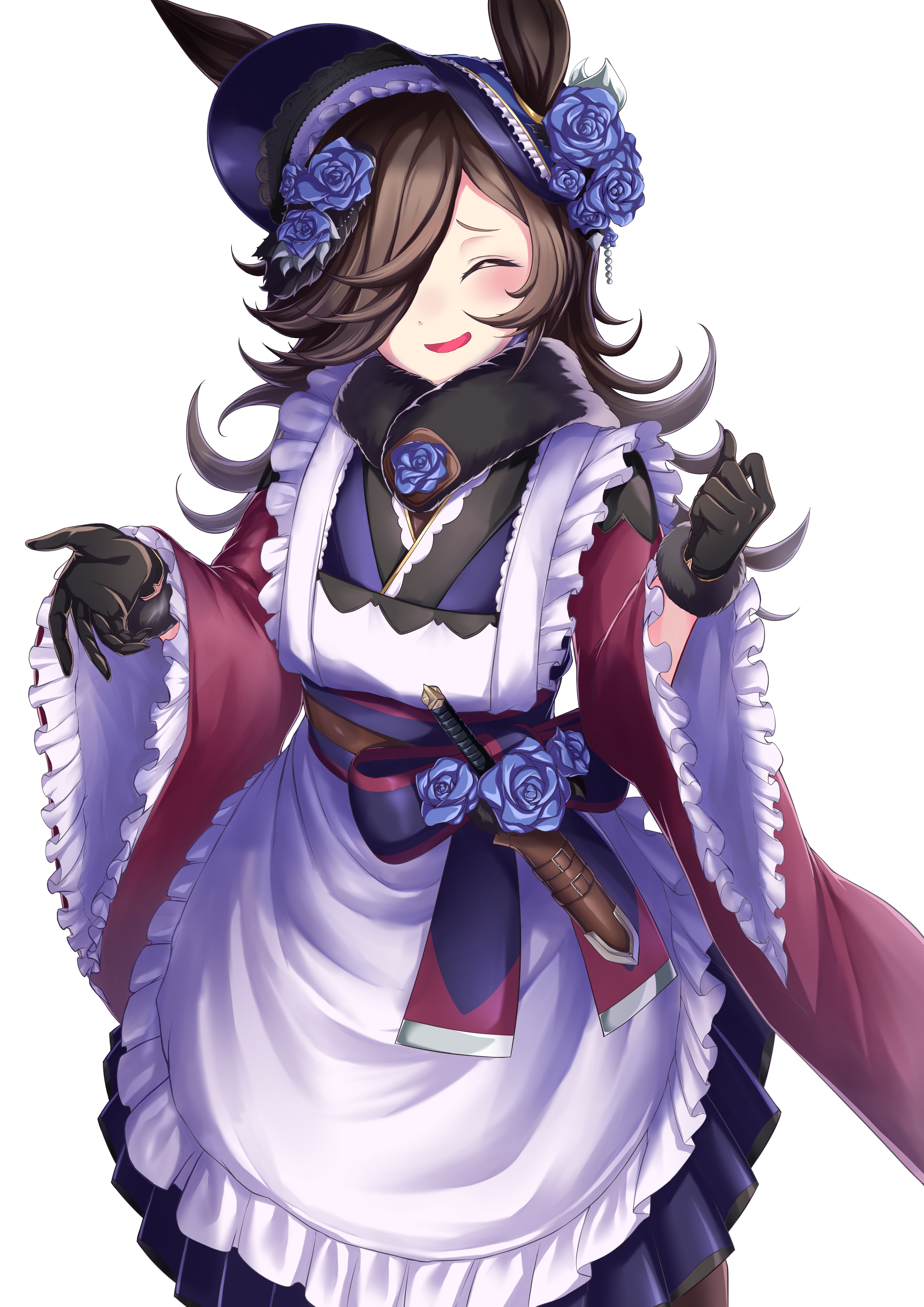 sa (xwfm8875) uma musume pretty derby rice shower (umamusume) animal ...