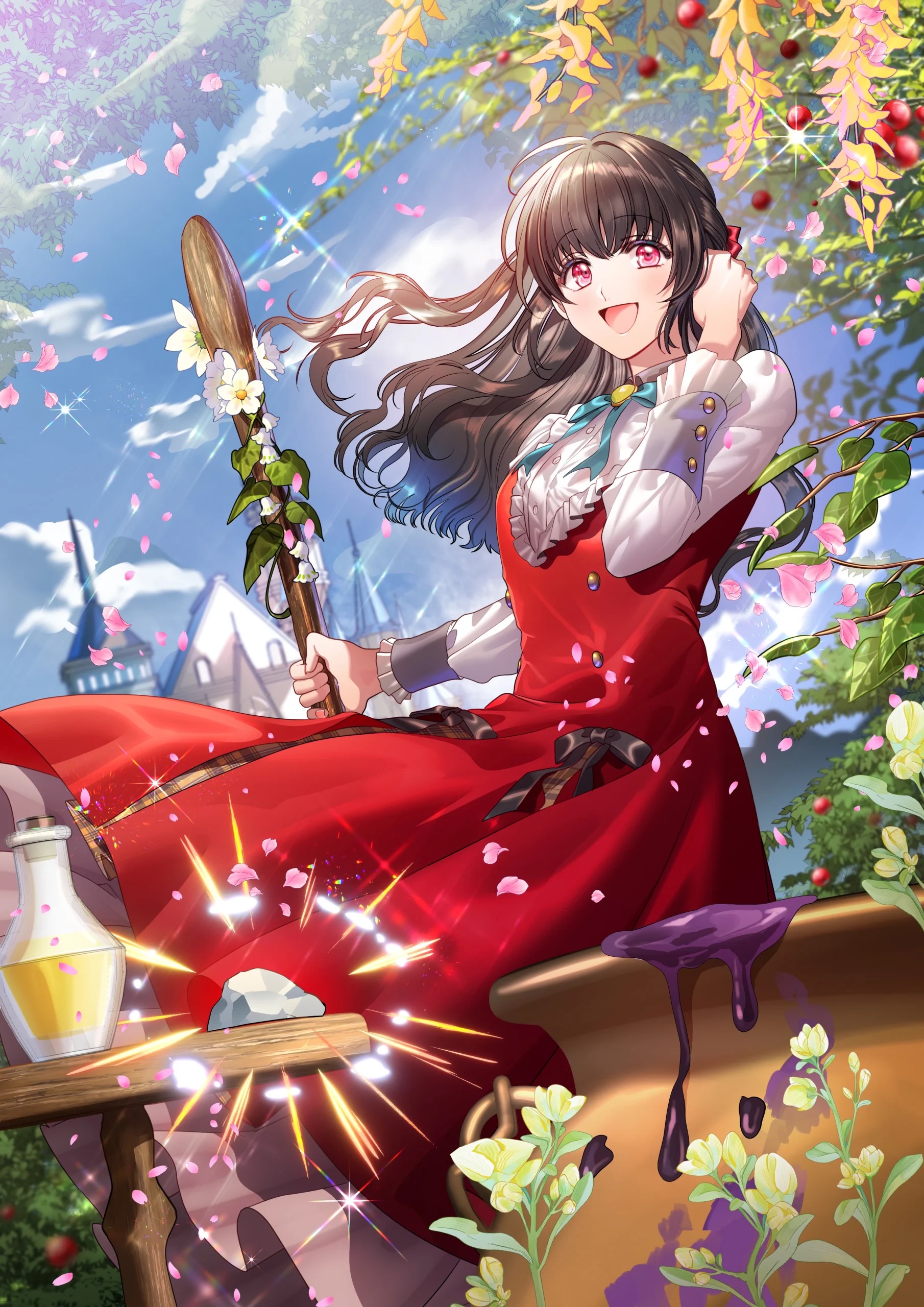 tenryou sena dress skirt lift weapon | #1225224 | yande.re