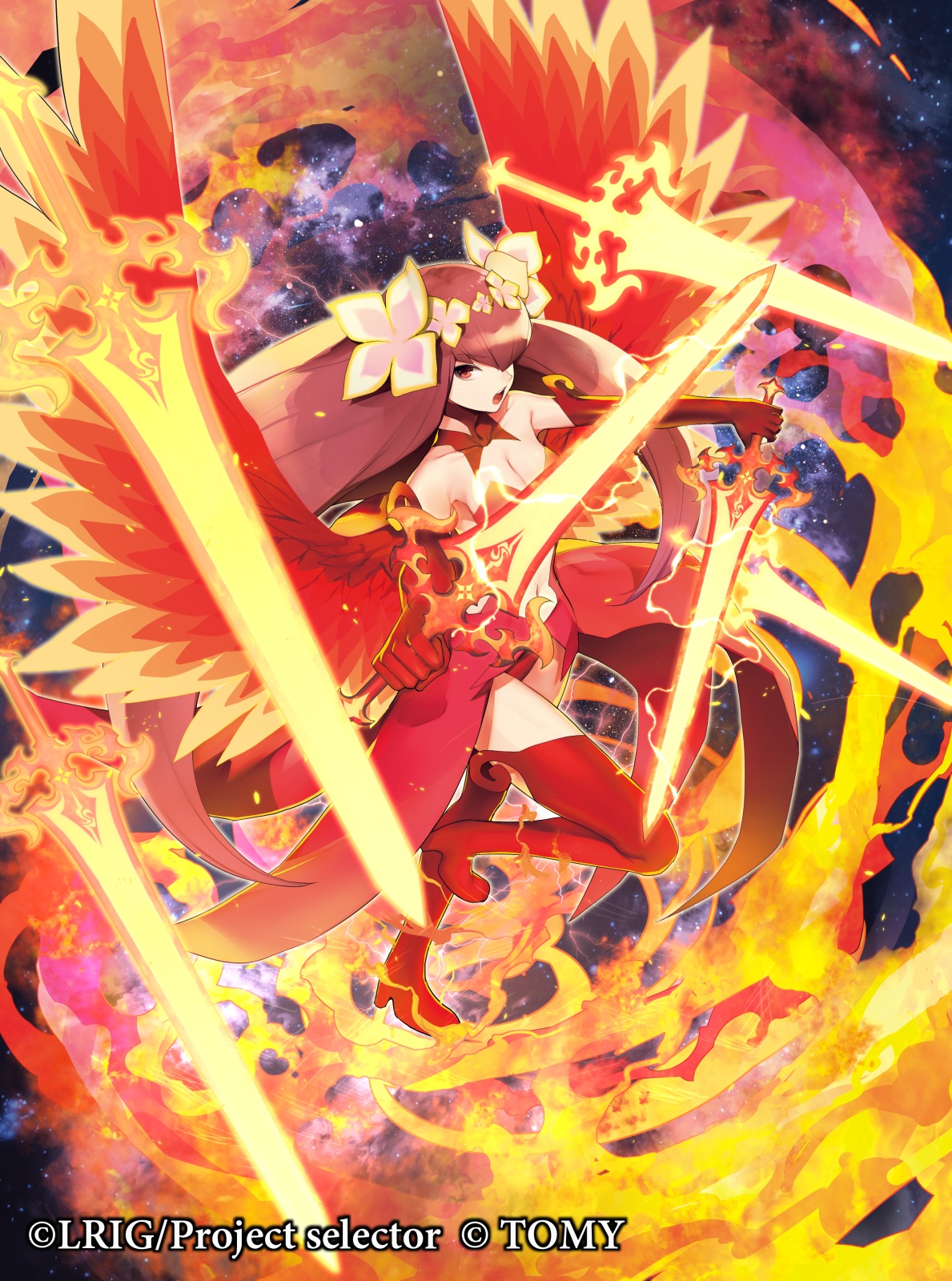 hitoto selector infected wixoss hanayo (siw) cleavage heels official ...