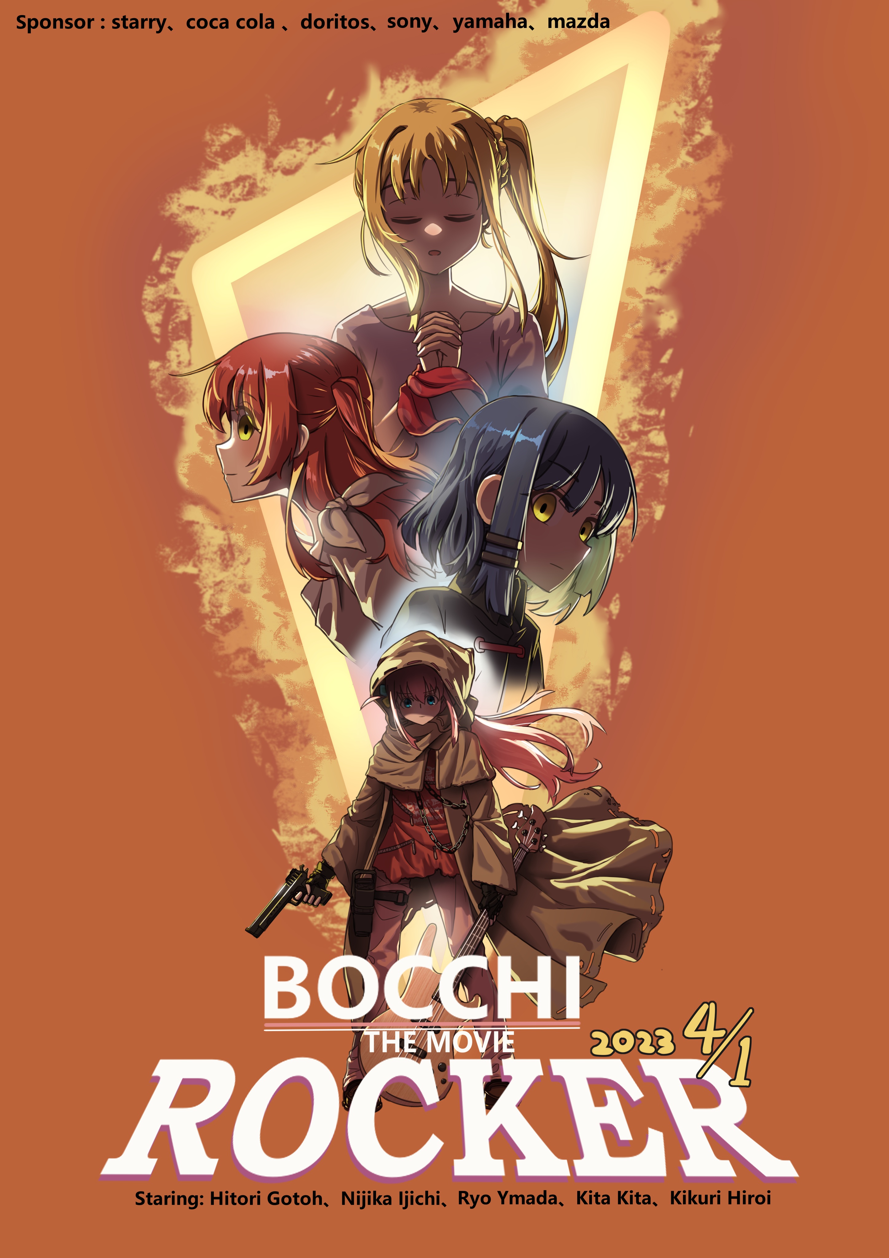 myjet bocchi the rock! gotou hitori ijichi nijika kita ikuyo yamada ...