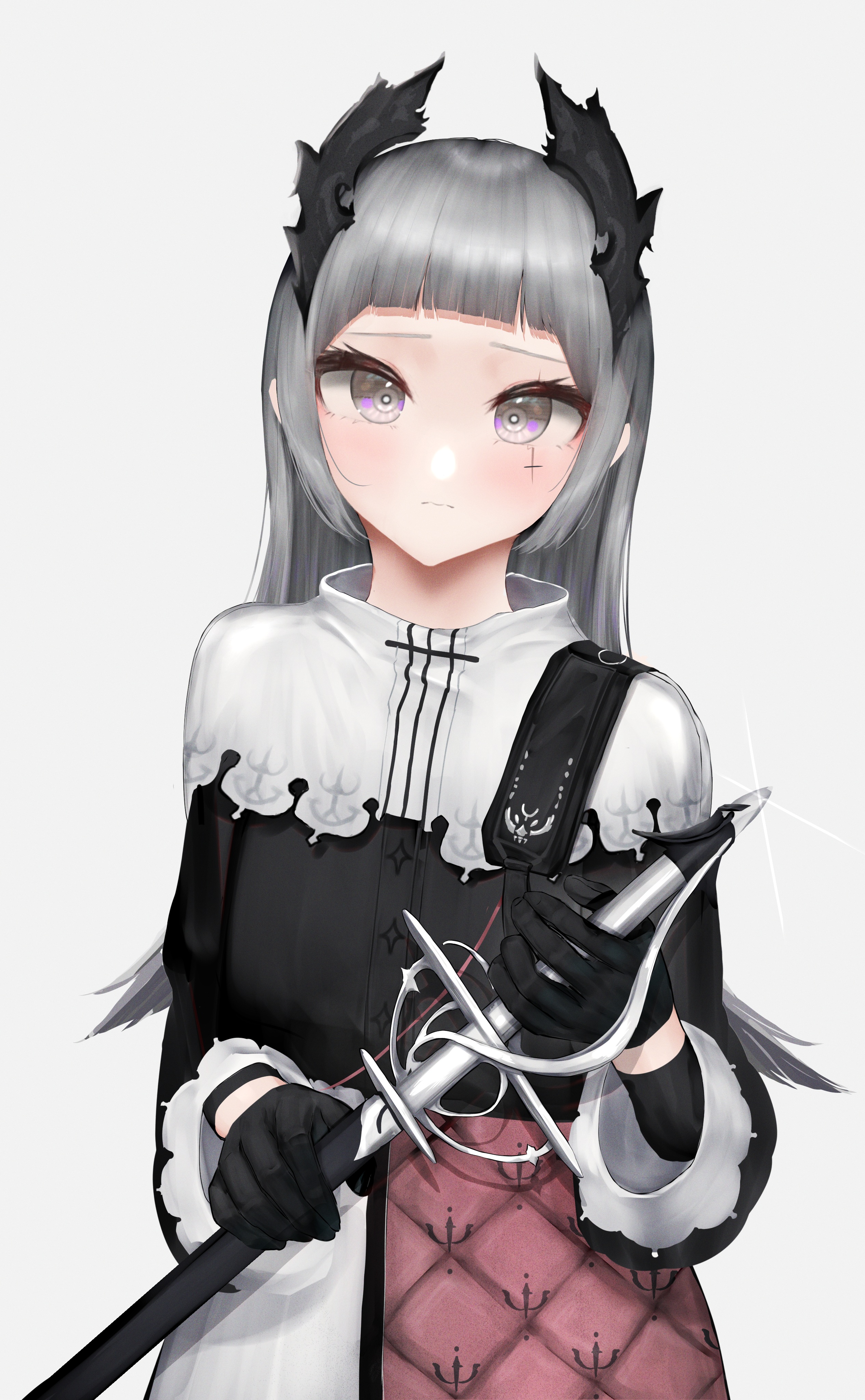 mo (mainiti omoti) arknights irene (arknights) horns sword | #994617 ...