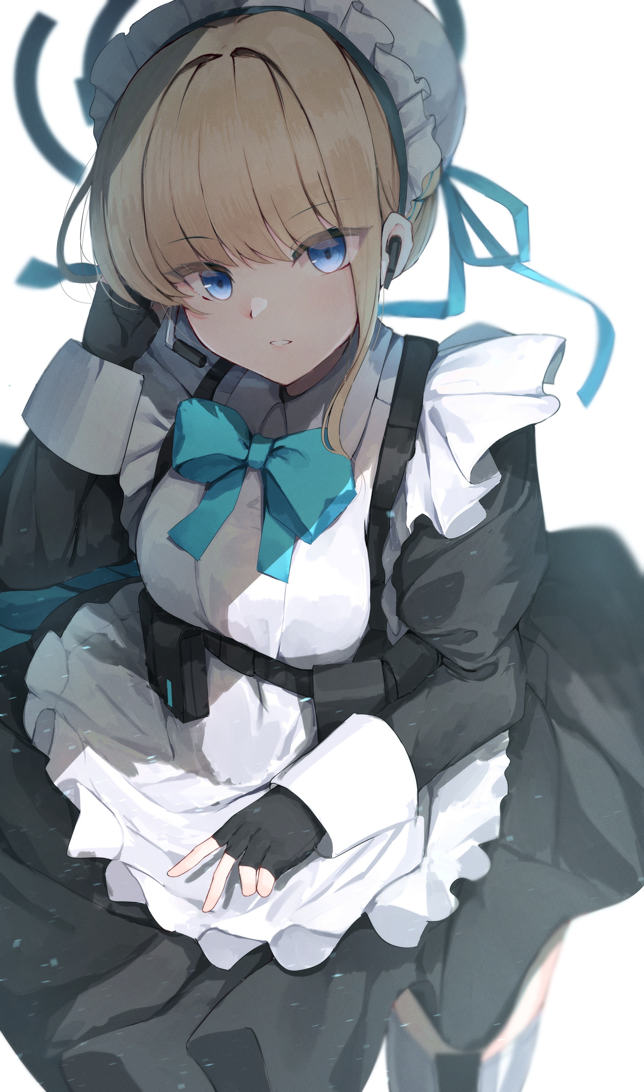 nodoameyatou blue archive asuma toki angel maid | #1085507 | yande.re