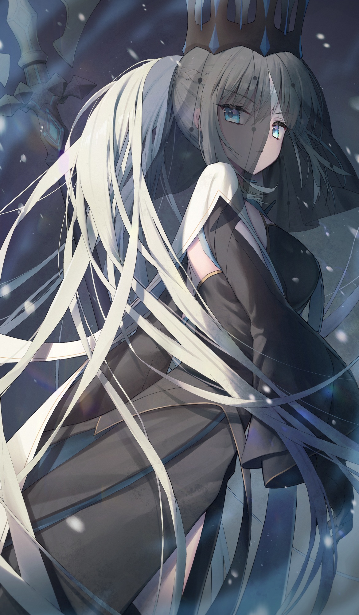 kuro futoshi fate/grand order morgan le fay (fate) dress | #831872 ...