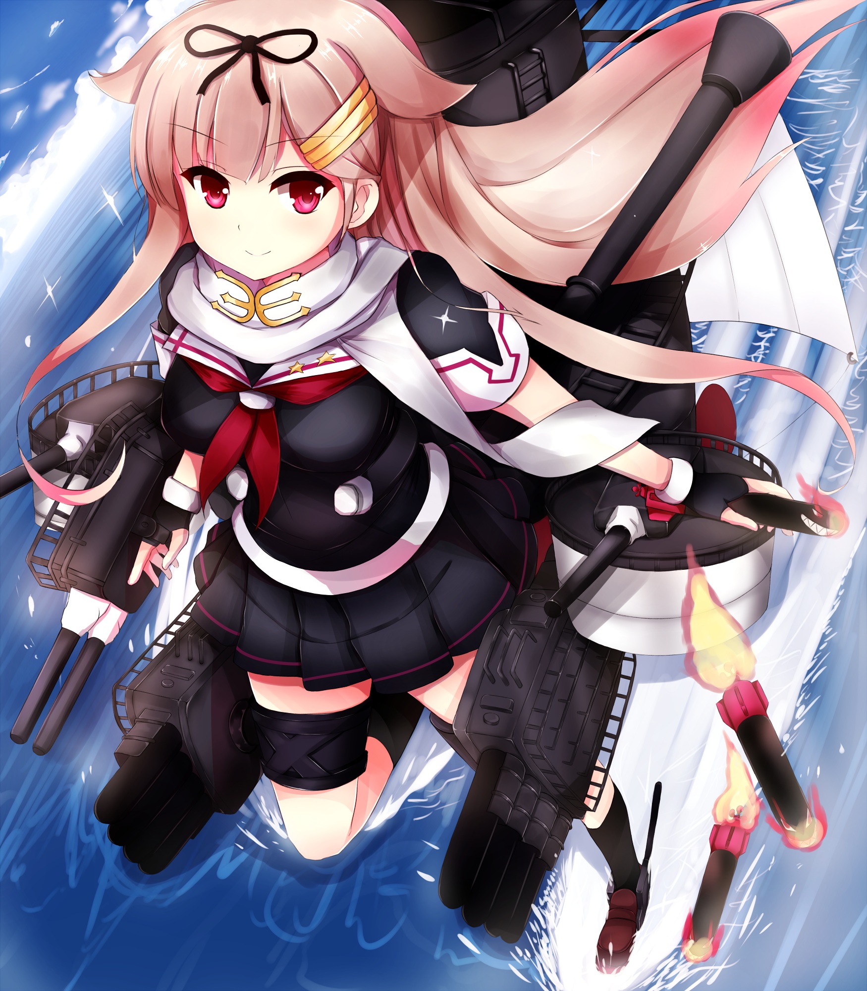 pixcel kantai collection yuudachi (kancolle) seifuku | #339279 | yande.re