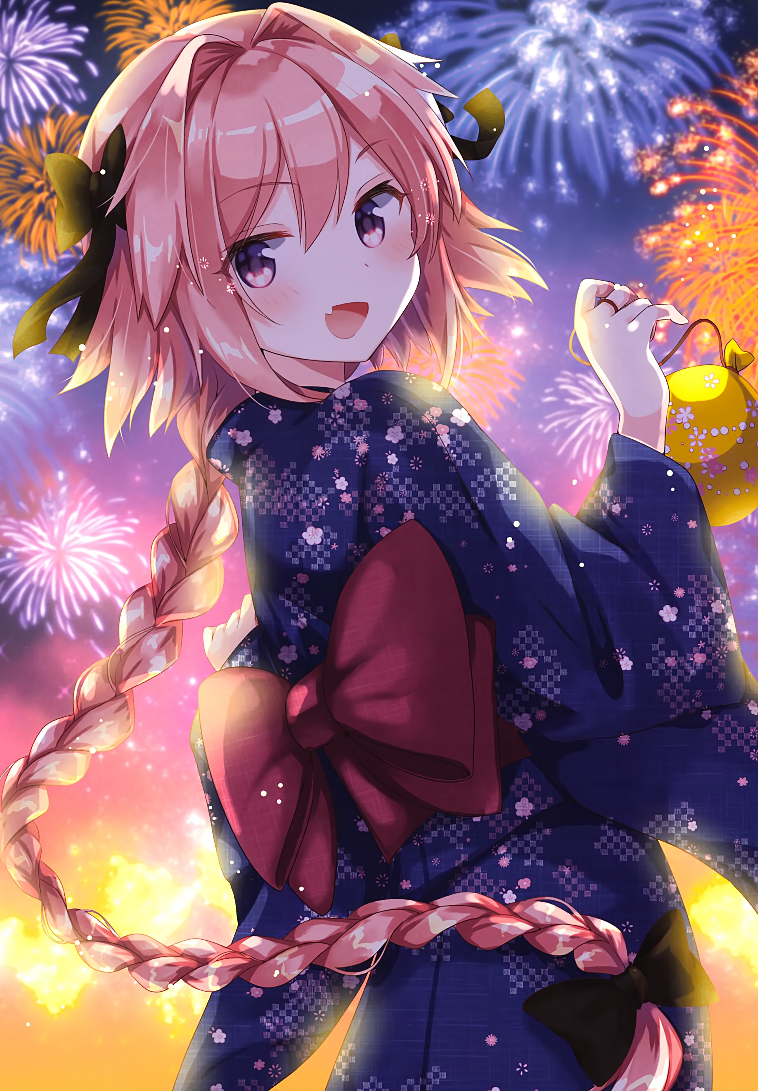 gomano rio fate/grand order astolfo (fate) trap yukata | #760382 | yande.re