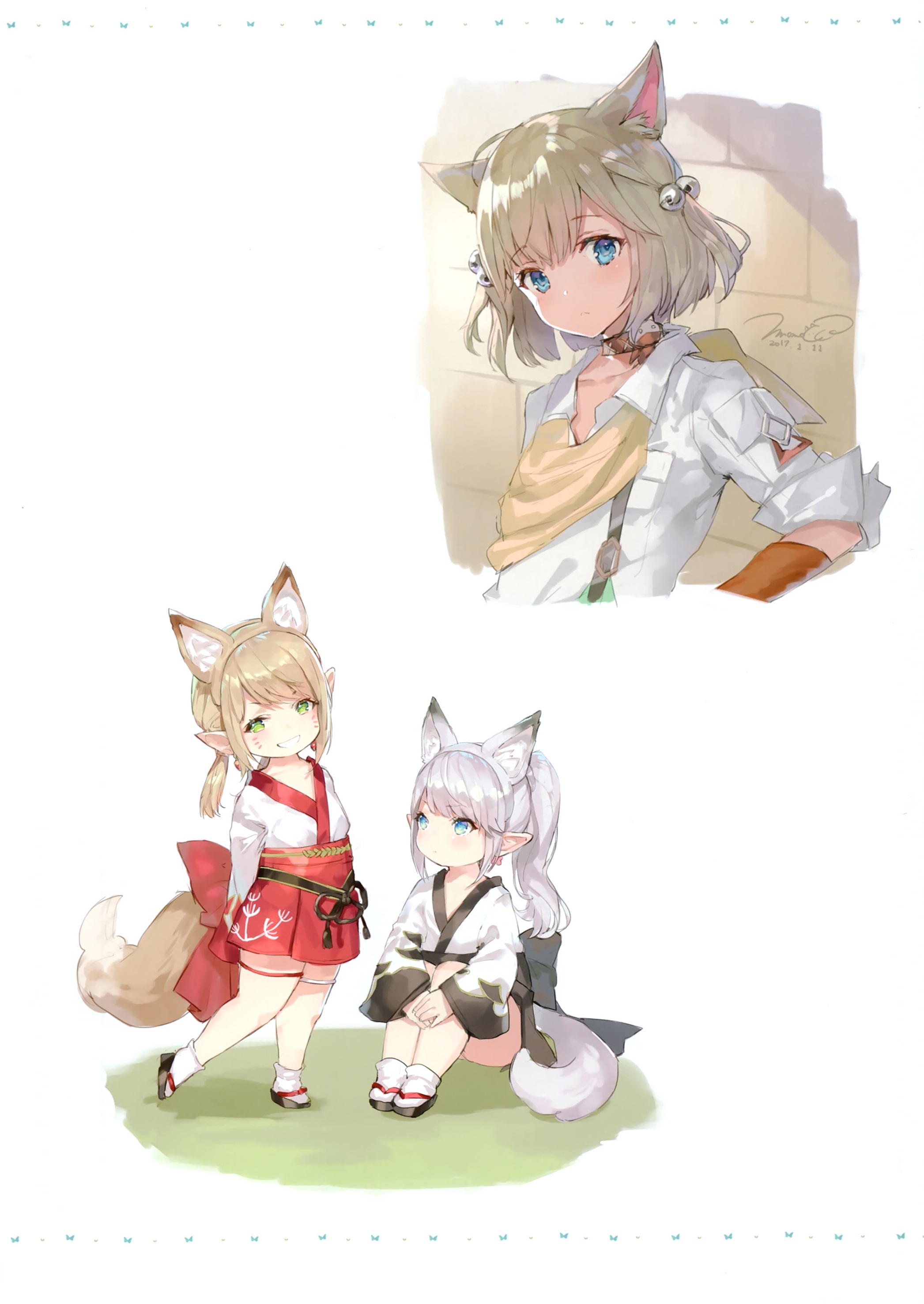 sashimi necoya momoko (momopoco) final fantasy final fantasy xiv animal ...