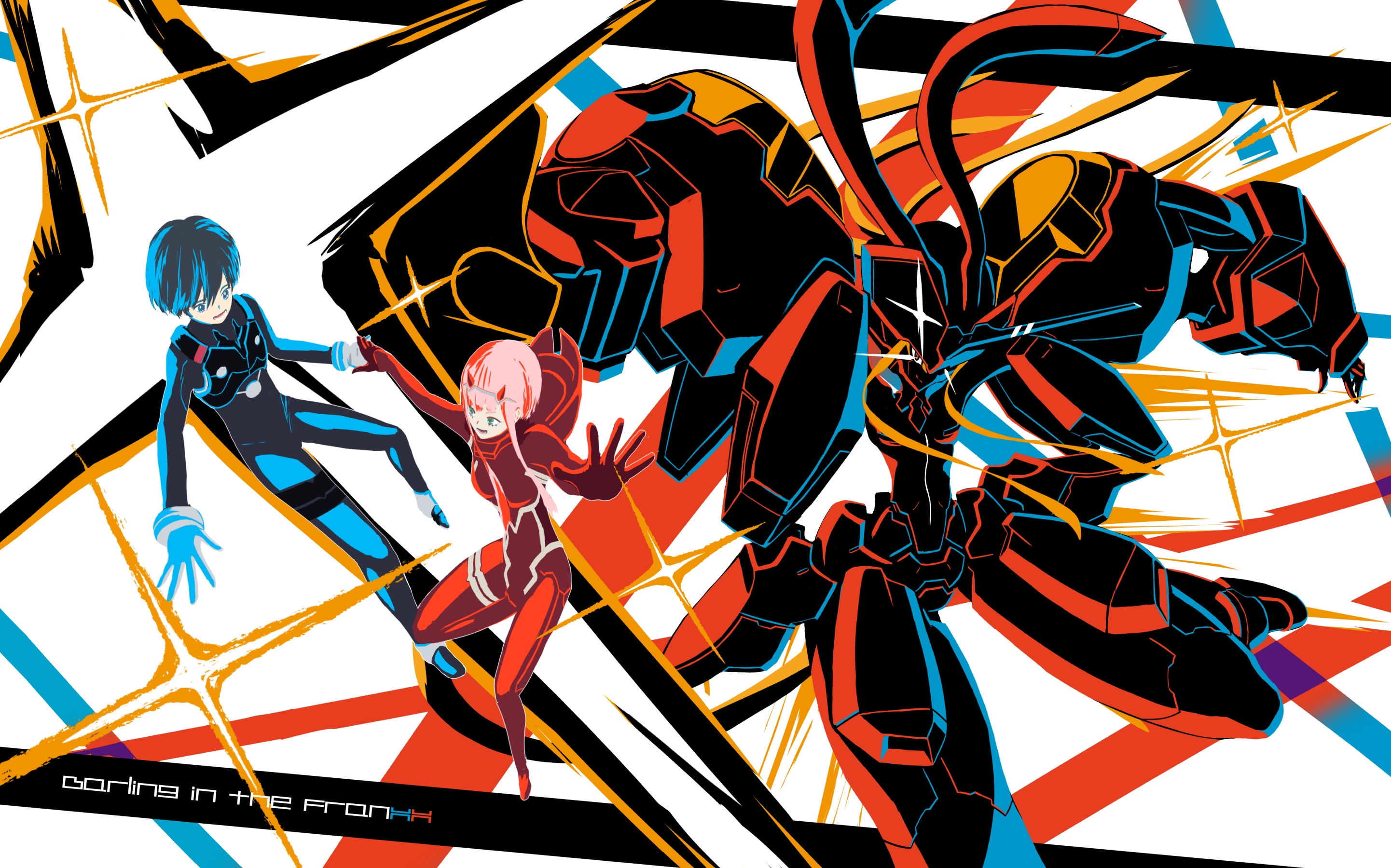 deraken darling in the franxx hiro (darling in the franxx) strelizia ...