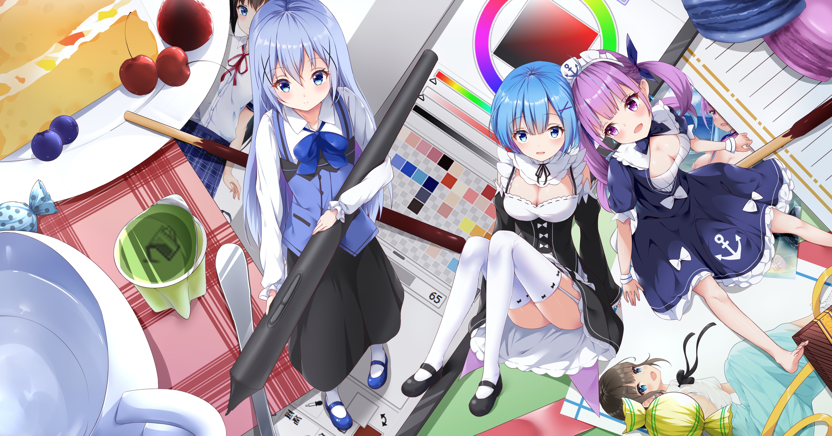 yimiao gochuumon wa usagi desu ka? hololive re:zero kara hajimeru ...