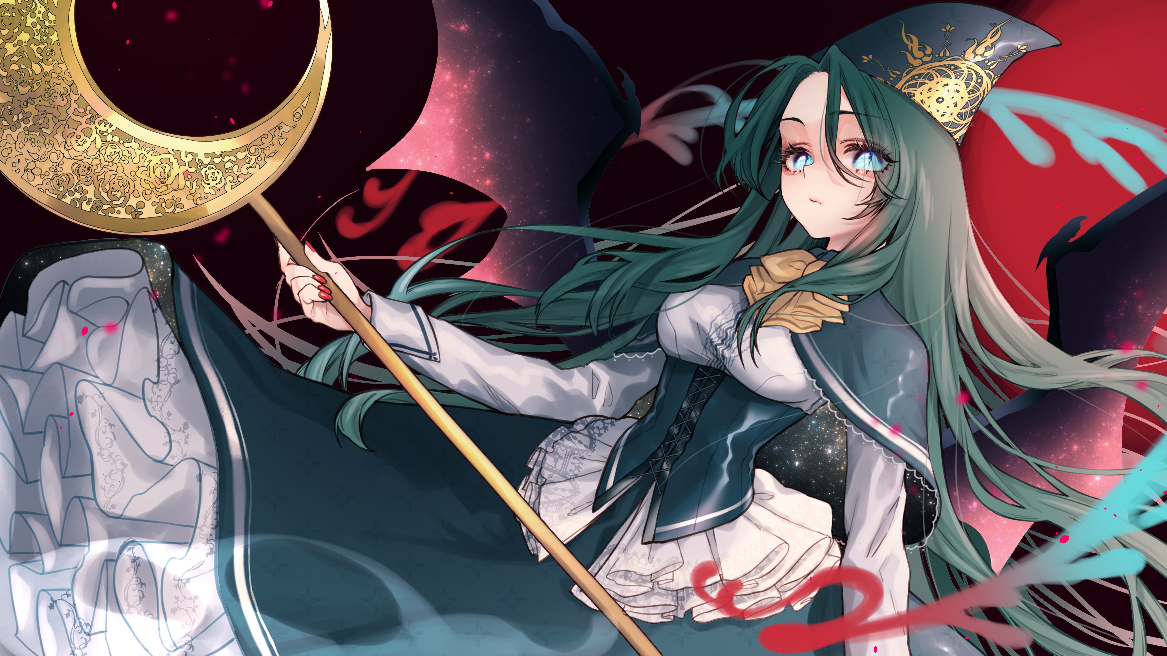 mokokiyo (asaddr) touhou mima wallpaper weapon wings | #1009857 | yande.re