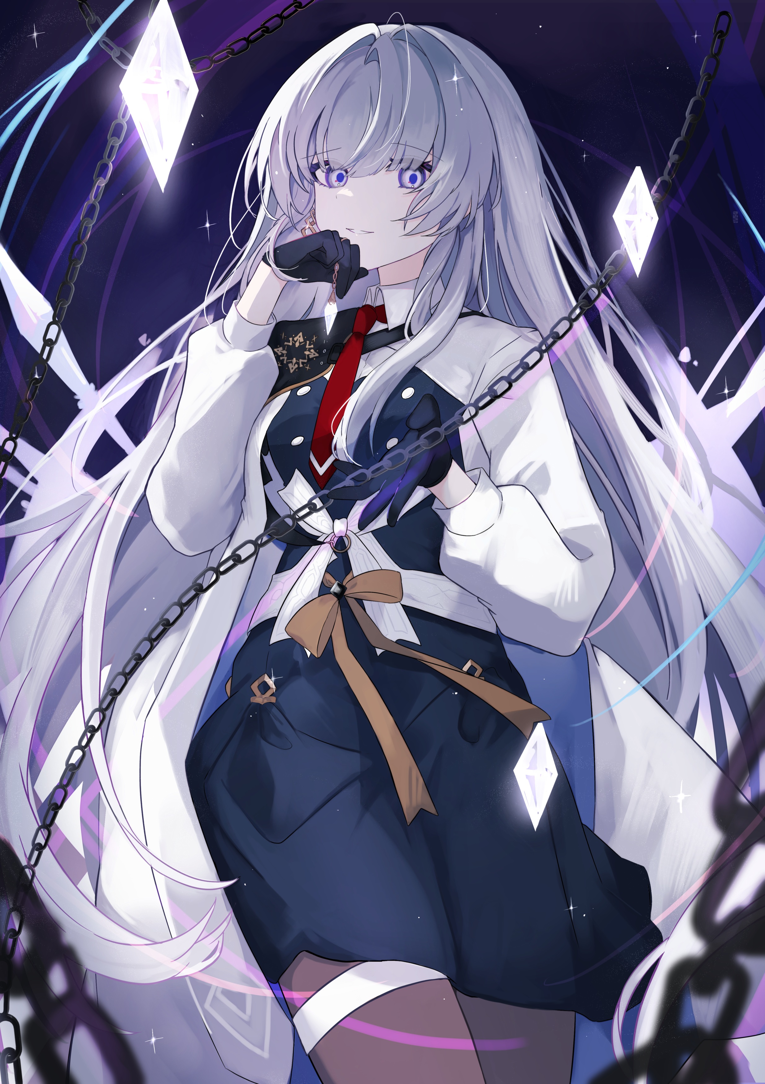 mai (ayamai2017) arcaea insight garter pantyhose seifuku | #1234672 ...