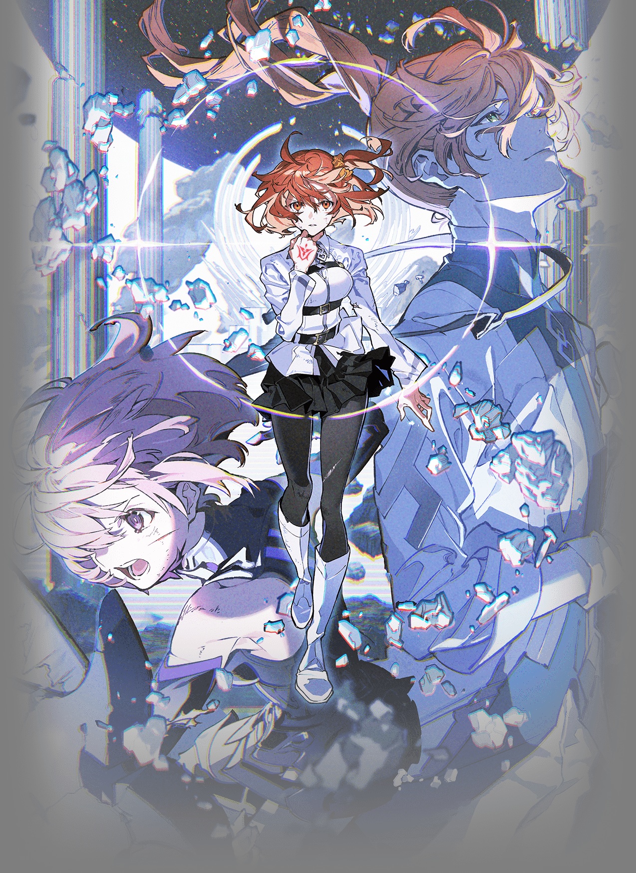 type-moon yoneyama mai fate/grand order fujimaru ritsuka (female) mash ...