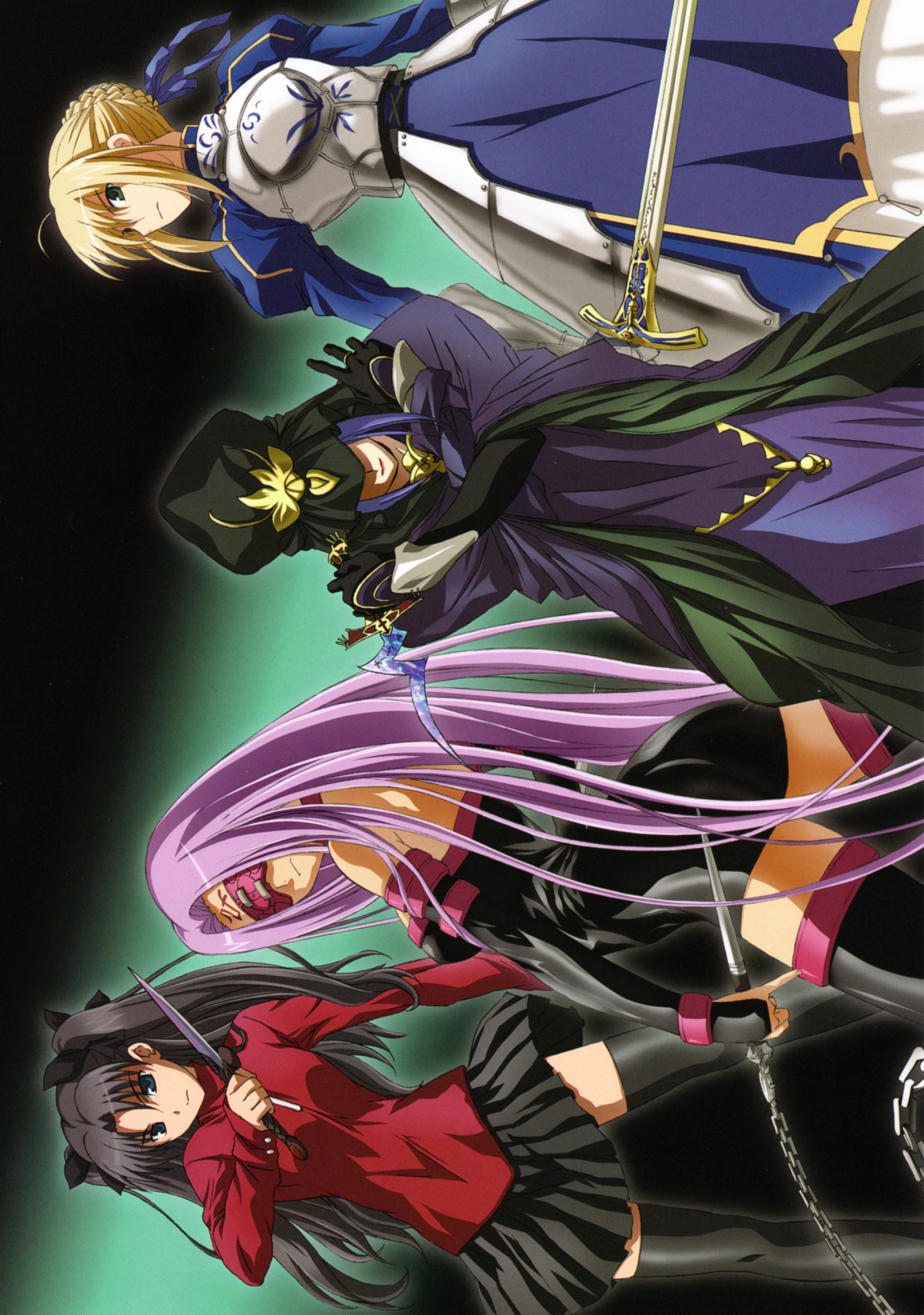 fate/stay night artoria pendragon (fate) medea (fate) medusa (fate ...