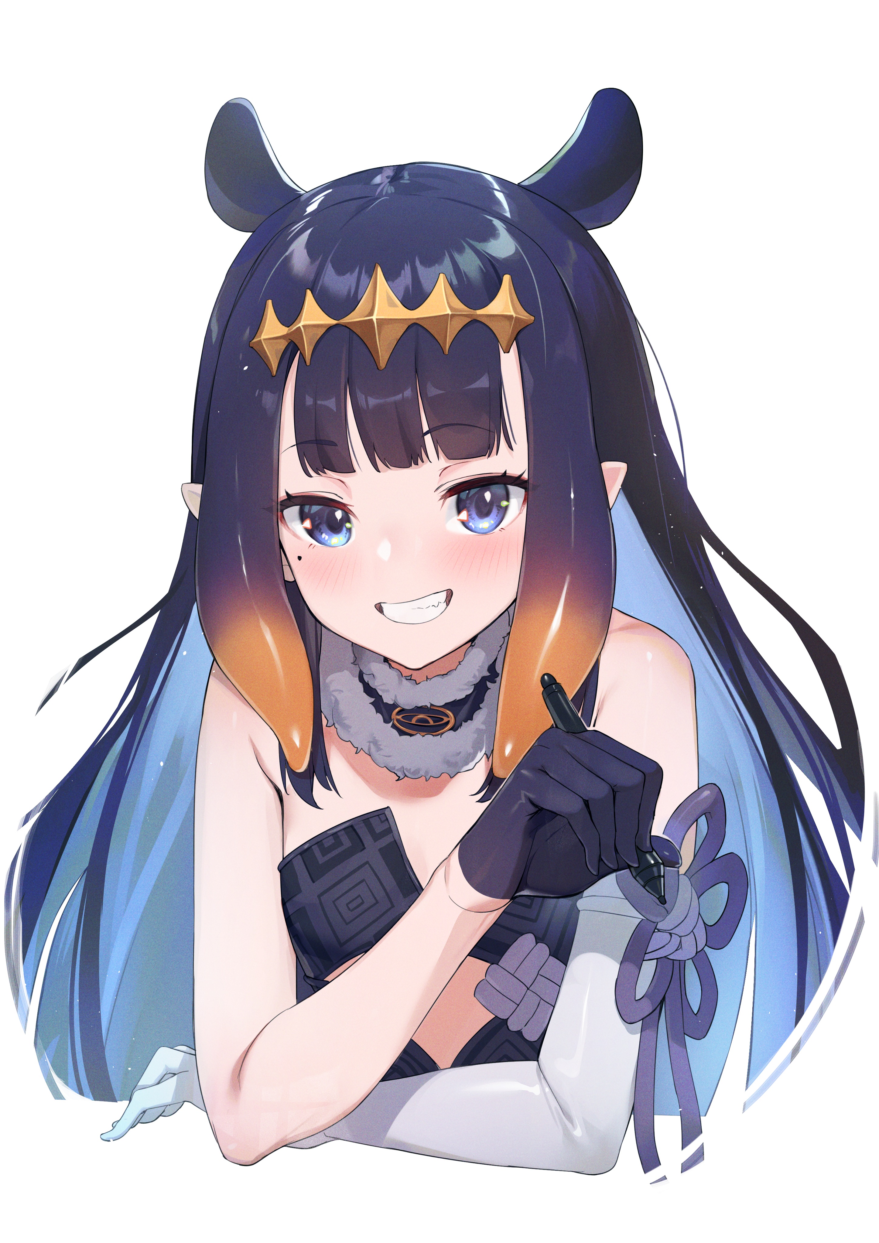 raijuu (bakanara) hololive hololive english ninomae ina'nis animal ears ...