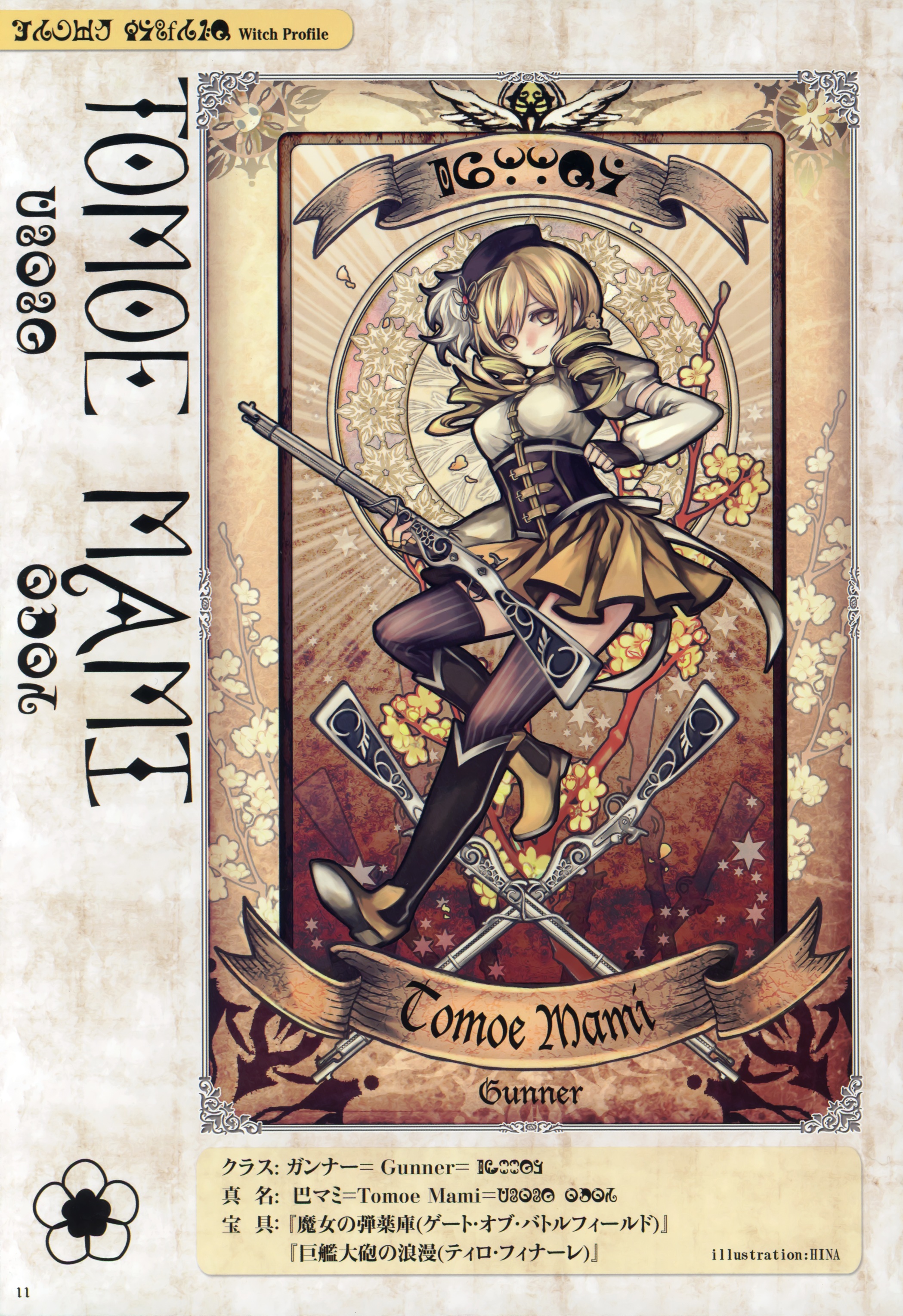 moe shoujo ryouiki mahou shoujo madoka magica tomoe mami gun thighhighs ...