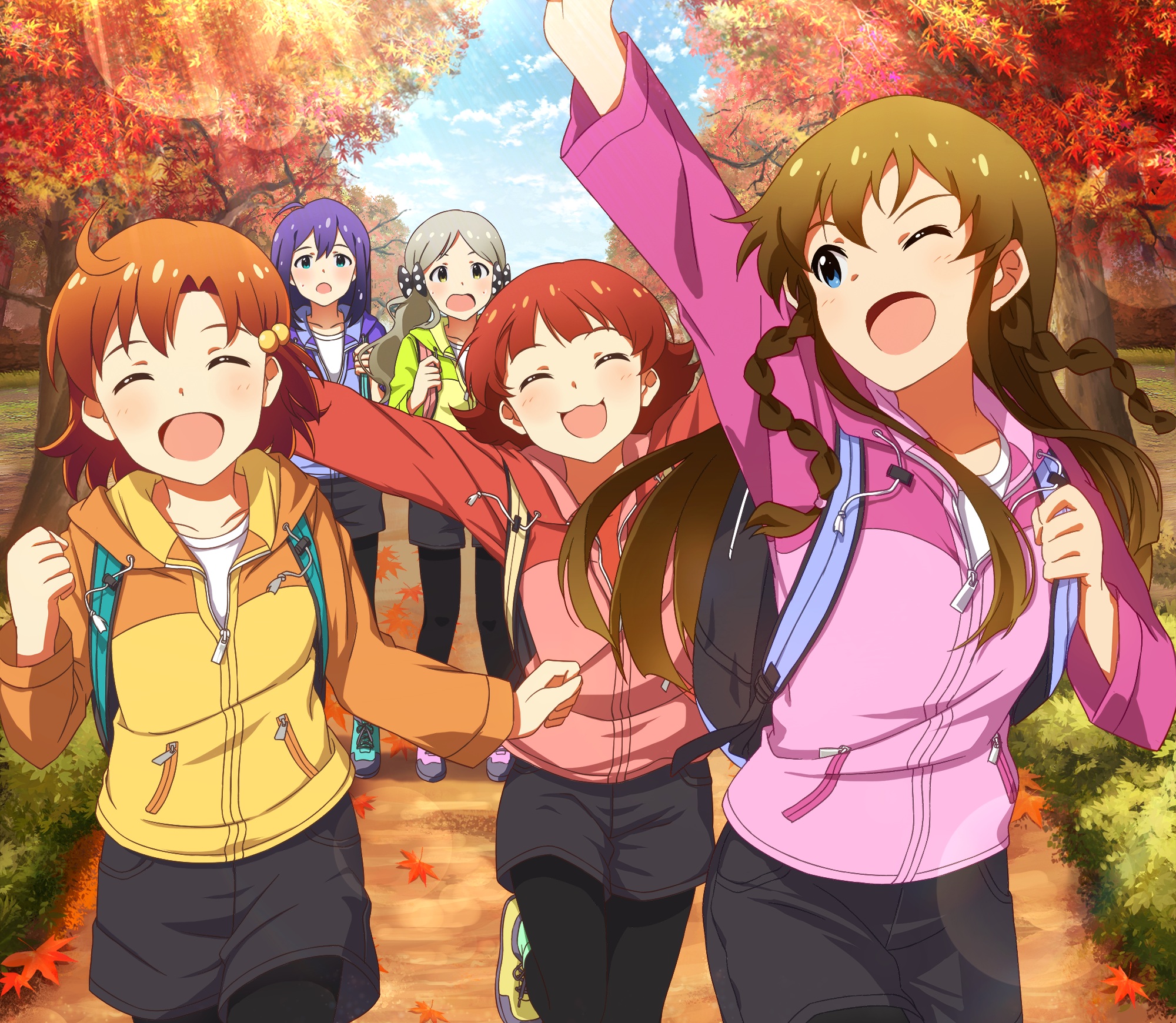 the idolm@ster the idolm@ster million live! handa roco kousaka umi ...