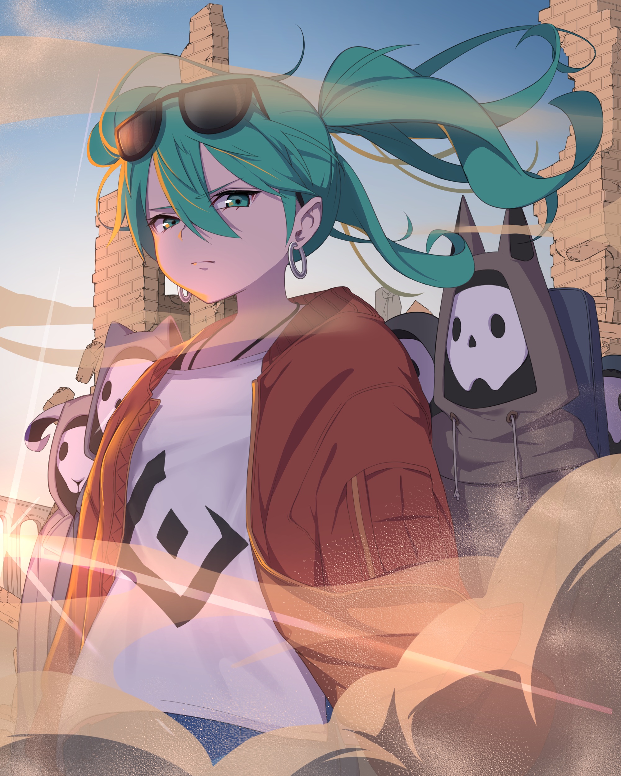 konbu (hida123) suna no wakusei (vocaloid) vocaloid hatsune miku megane ...
