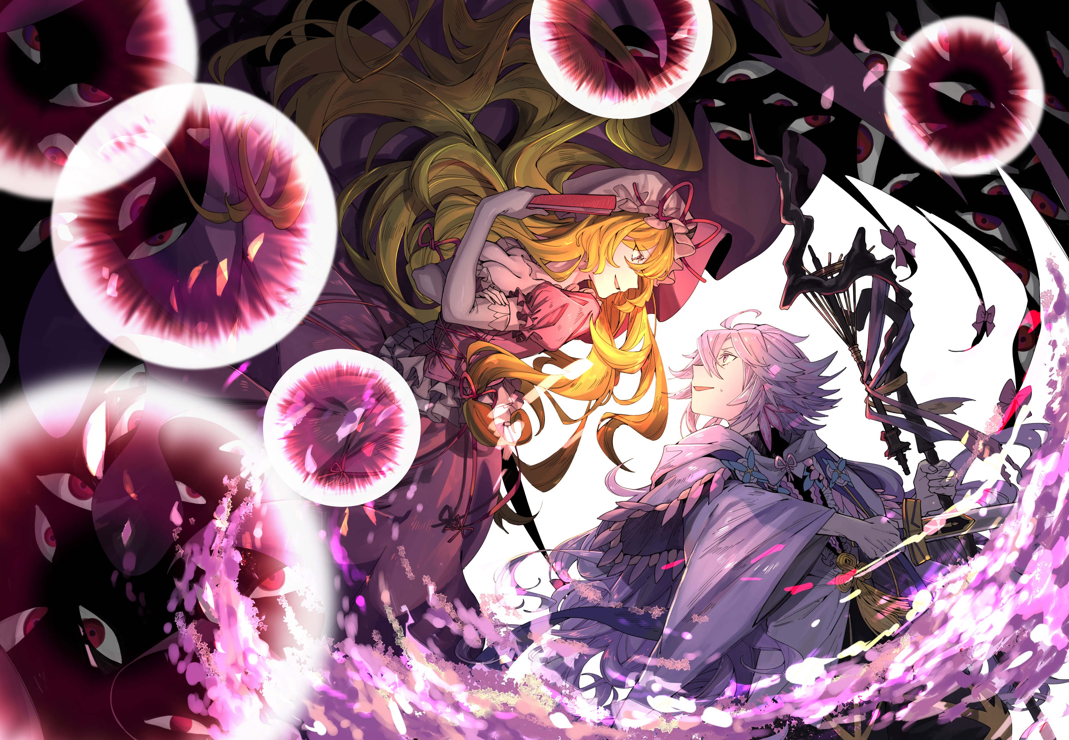 fate/grand order touhou merlin (fate/stay night) yakumo yukari ...