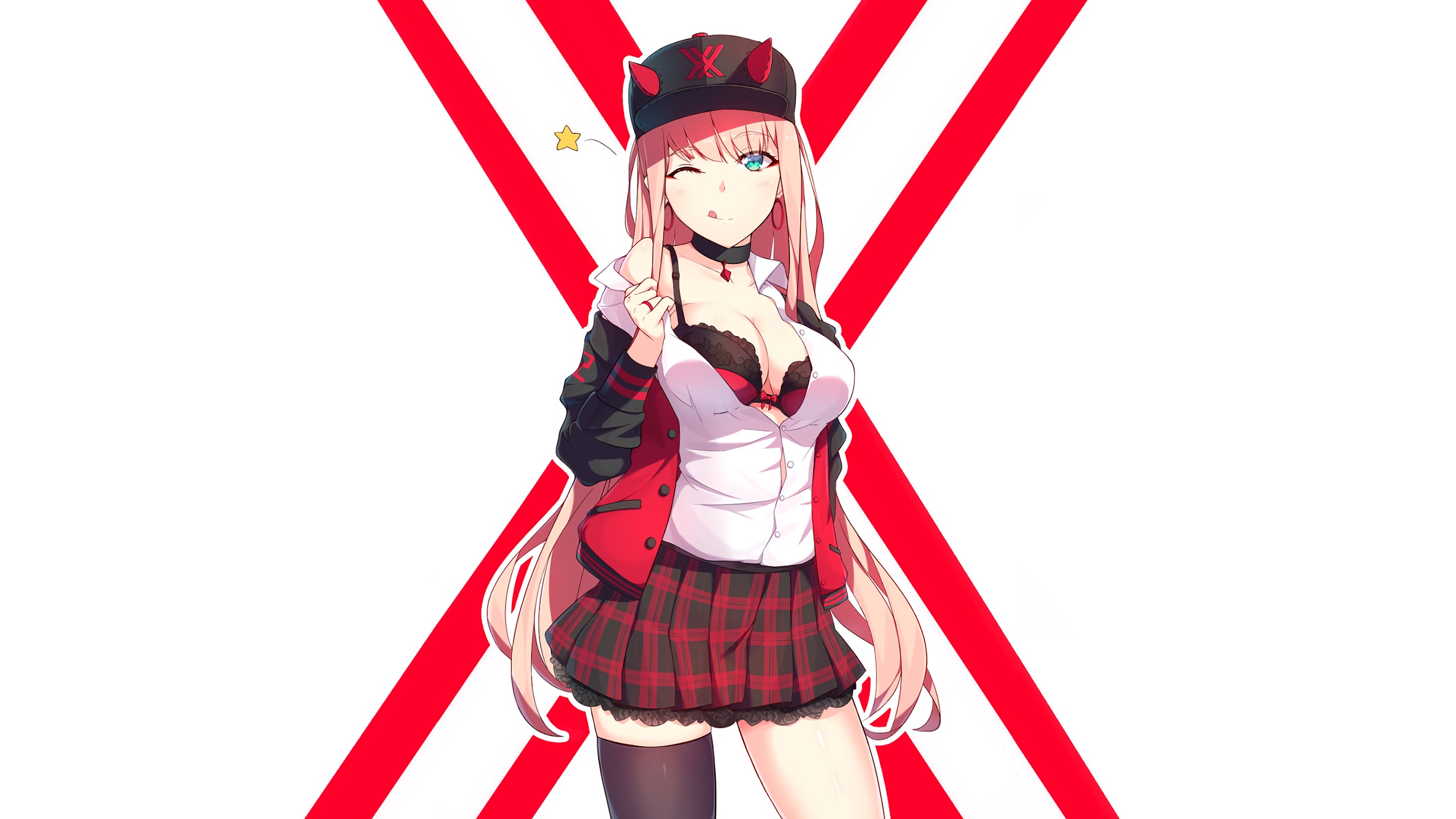 violetsang darling in the franxx zero two (darling in the franxx) bra ...