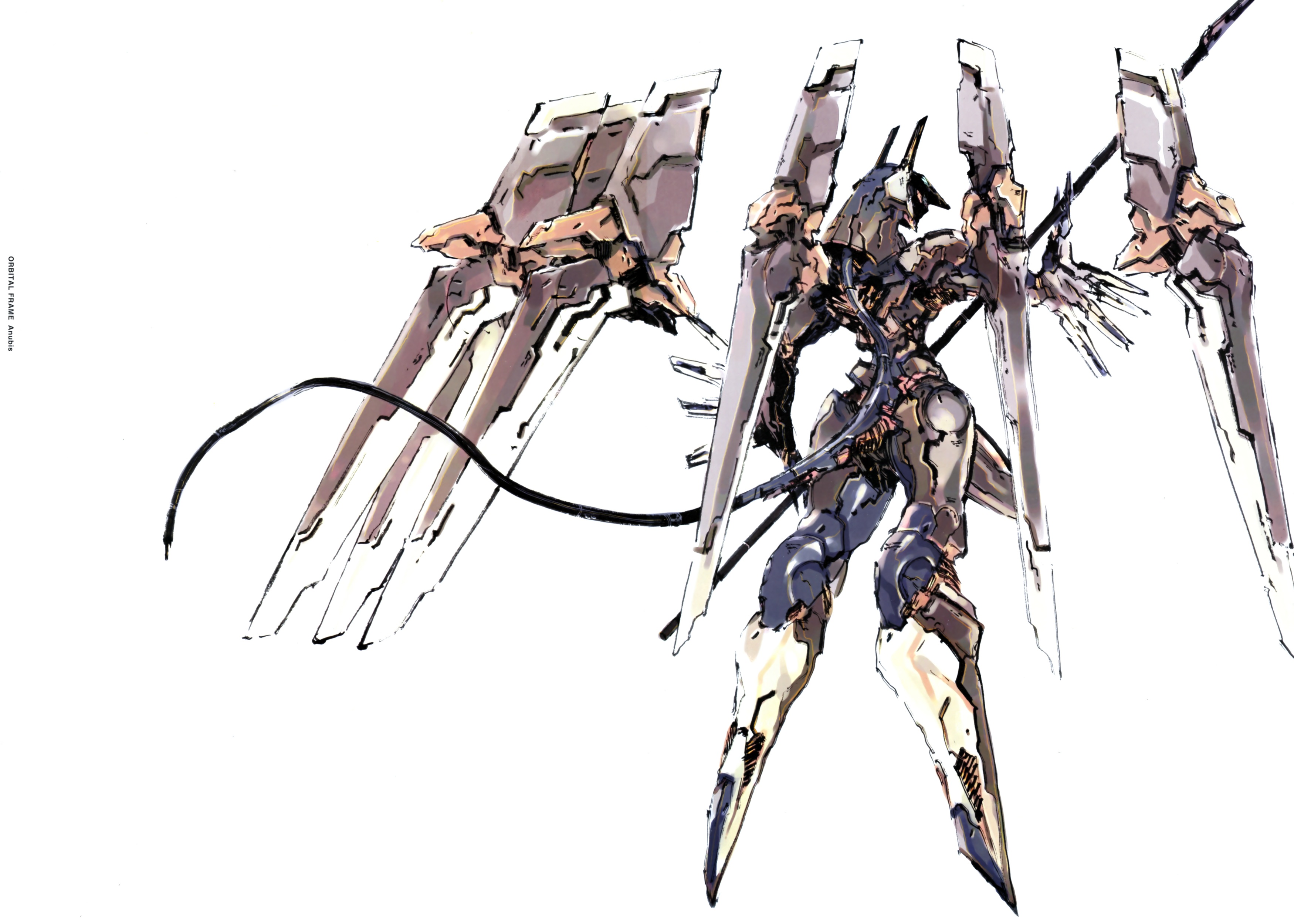 shinkawa yoji anubis: zone of the enders zone of the enders anubis ...